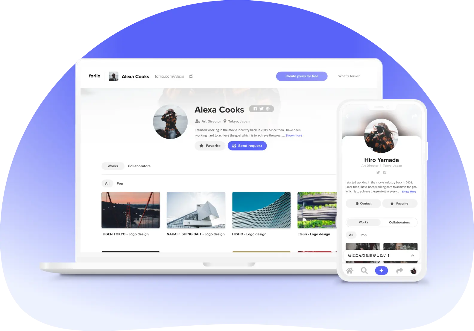 水彩イラスト、絵本のクリエイティブな作品が集まるポートフォリオプラットフォーム | foriio