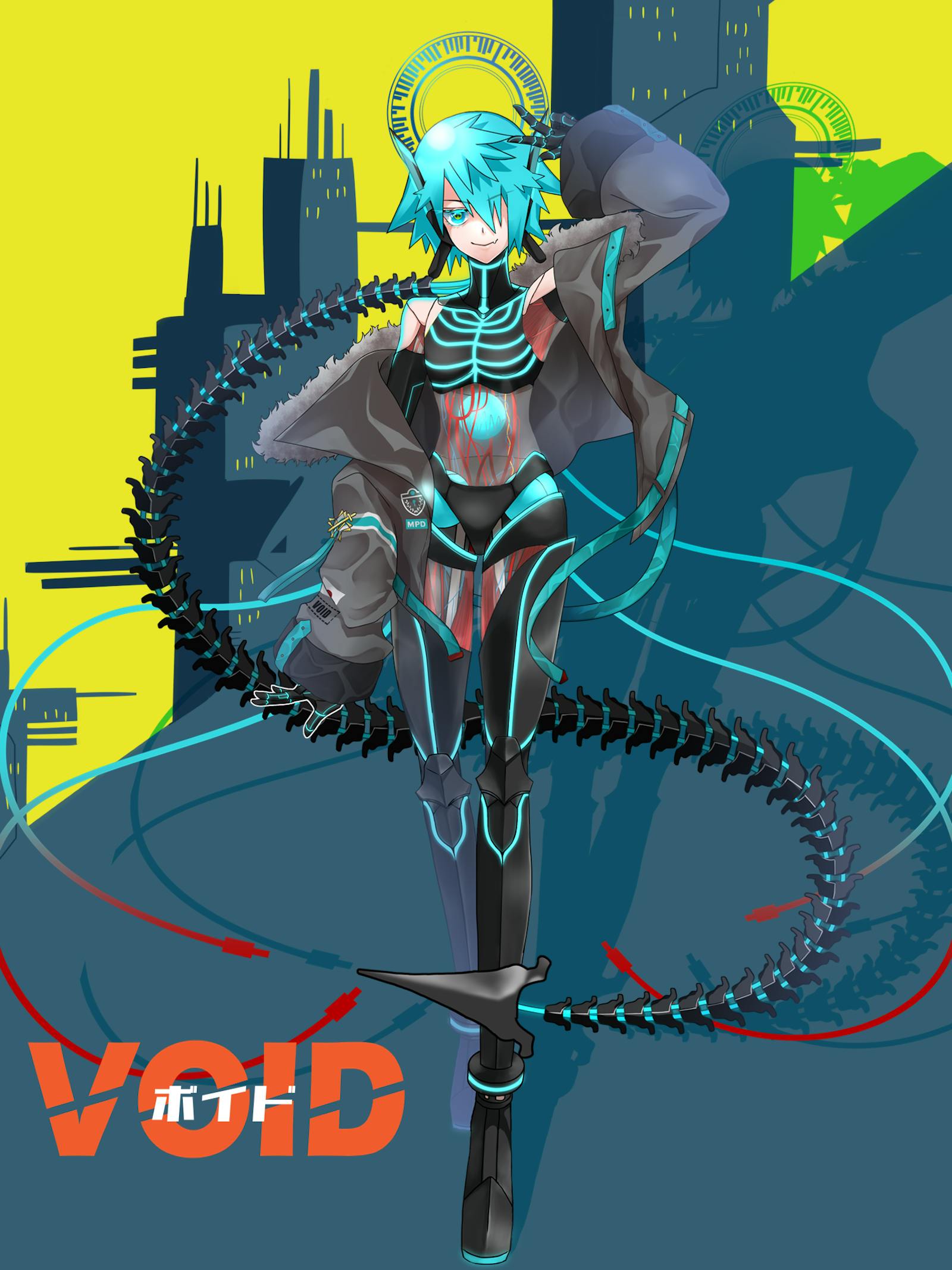 TRPG「VOID」立ち絵