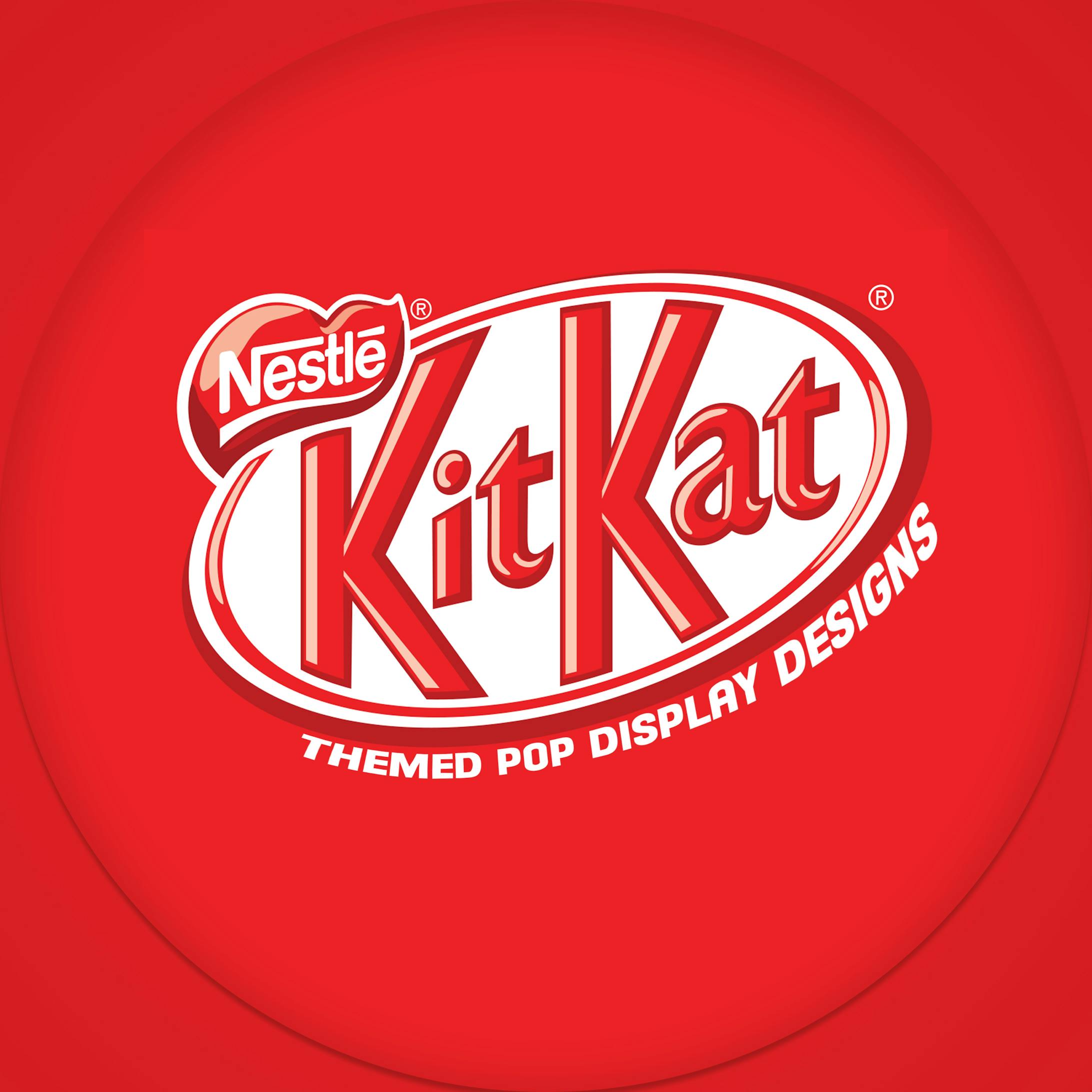 KitKat POP Display Mockup