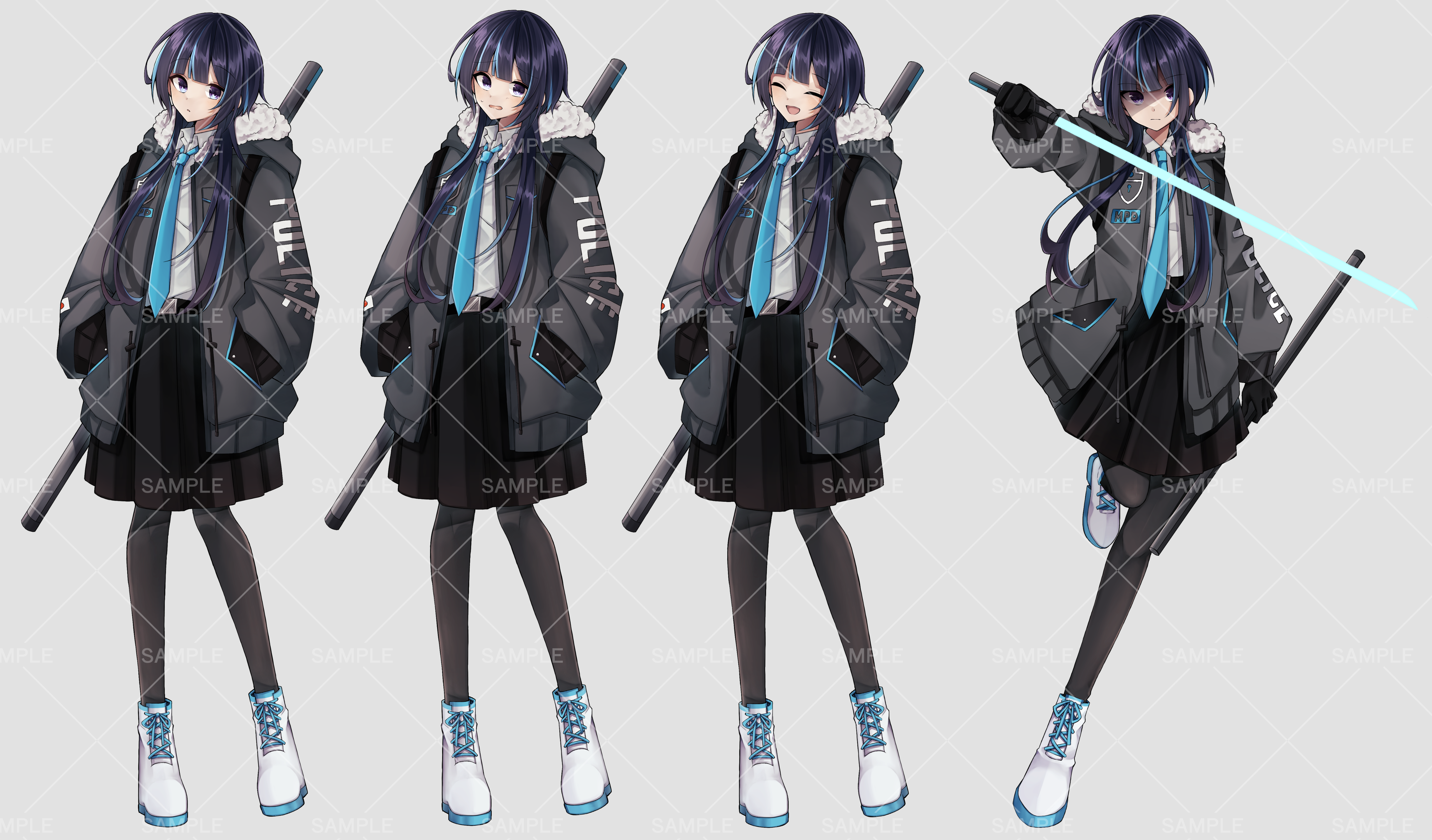 CoC『片鱗』用 立ち絵&ディスプレイ