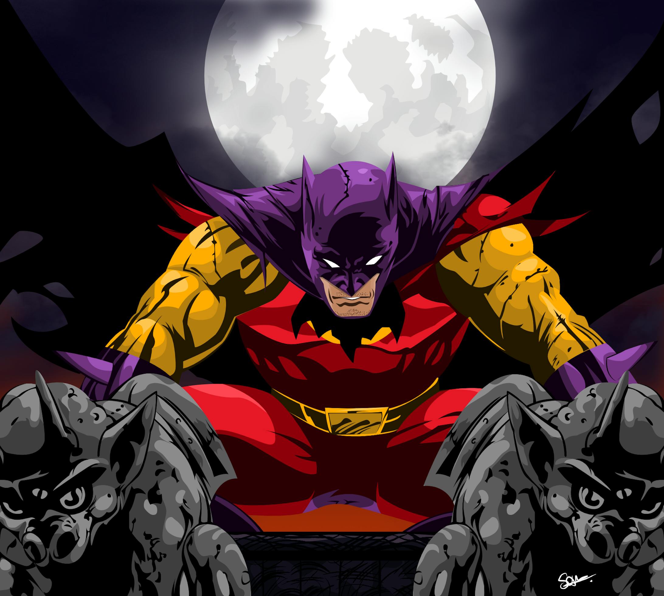 Batman Zur-en-arrh (Vector art)