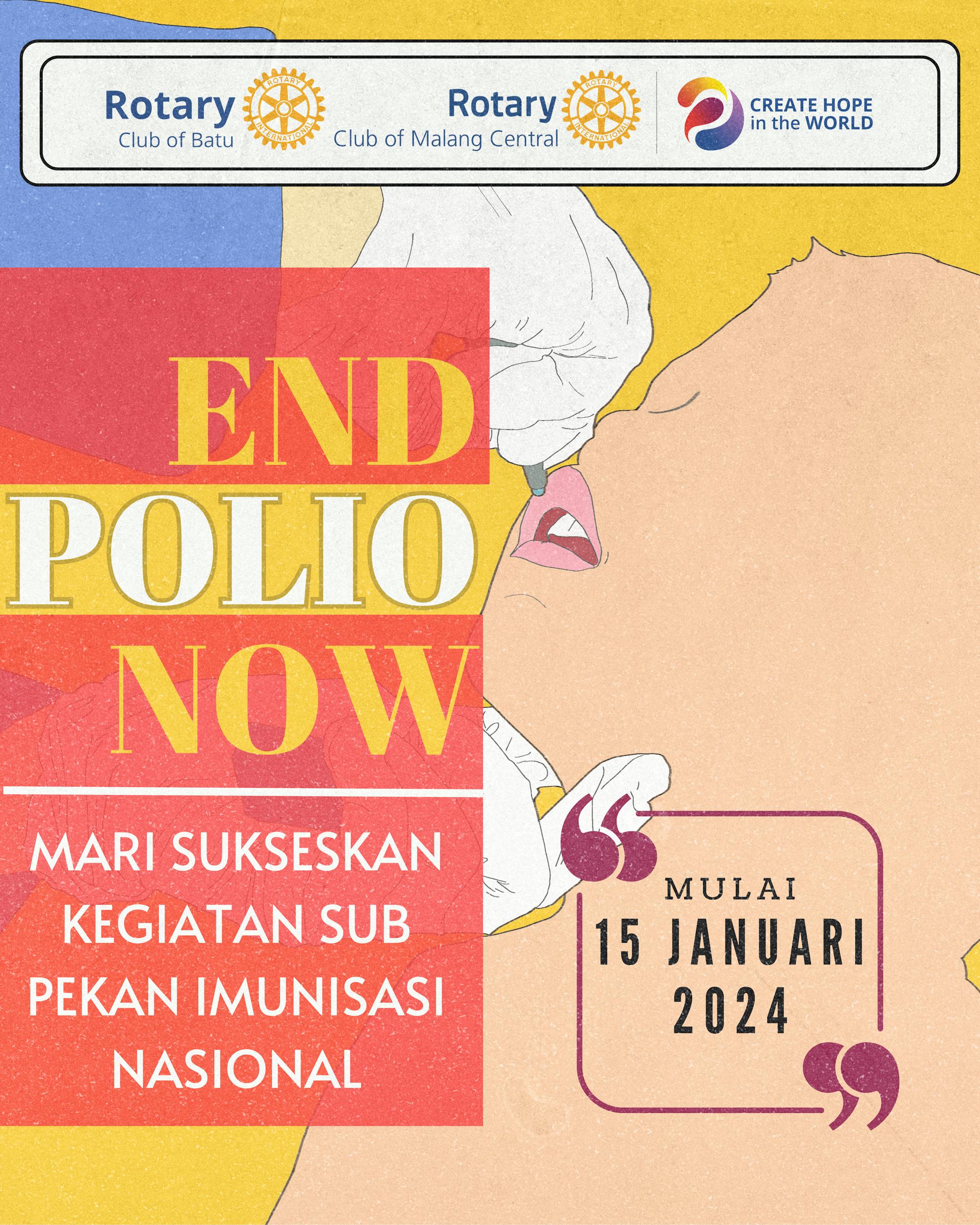 End Polio Now Poster