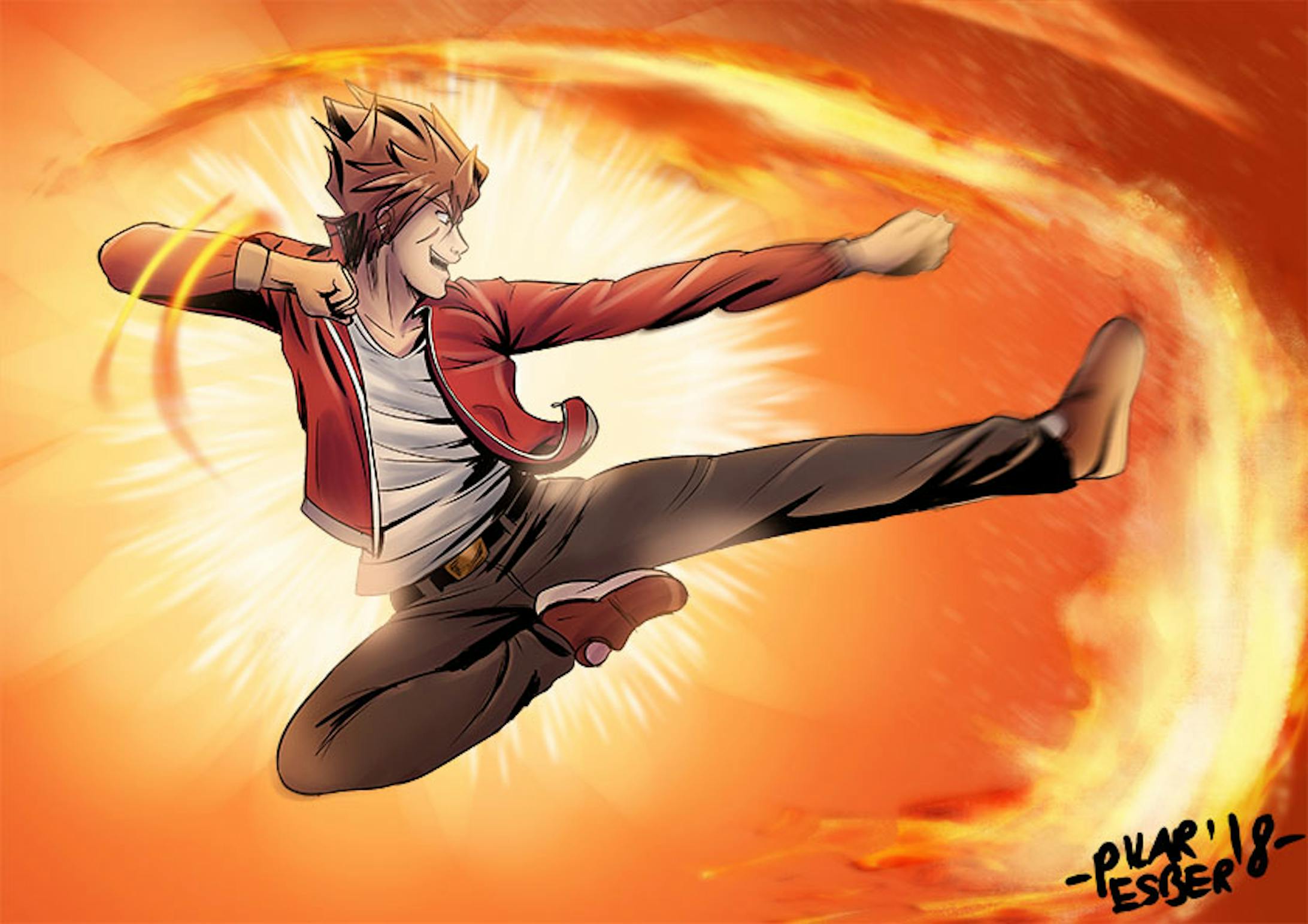 Ninjago Kai: Fire Kick