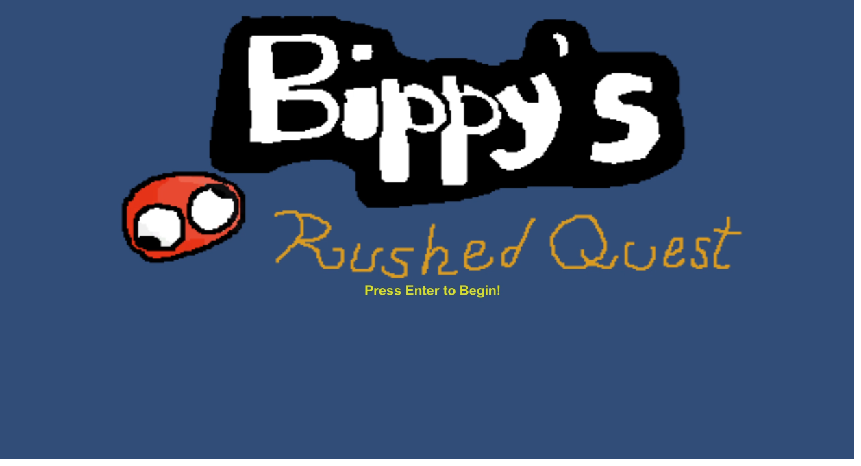 Bippy's Rushed Quest Sprite Sheet Assets