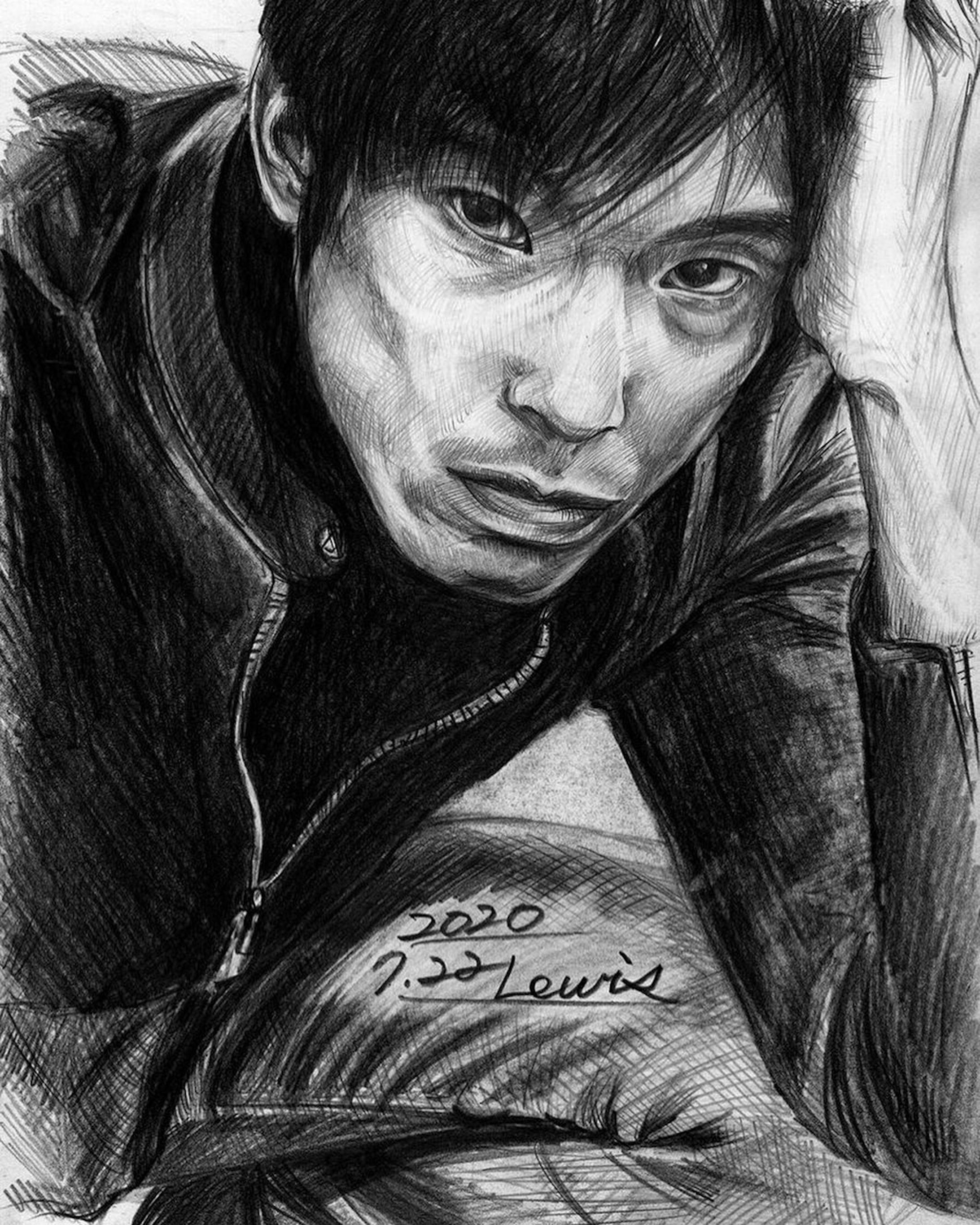 R.I.P. FUTOSHI ABE #アベフトシ #tmge #theemichellegunelephant #アベフトシ命日 #鉛筆画 ...