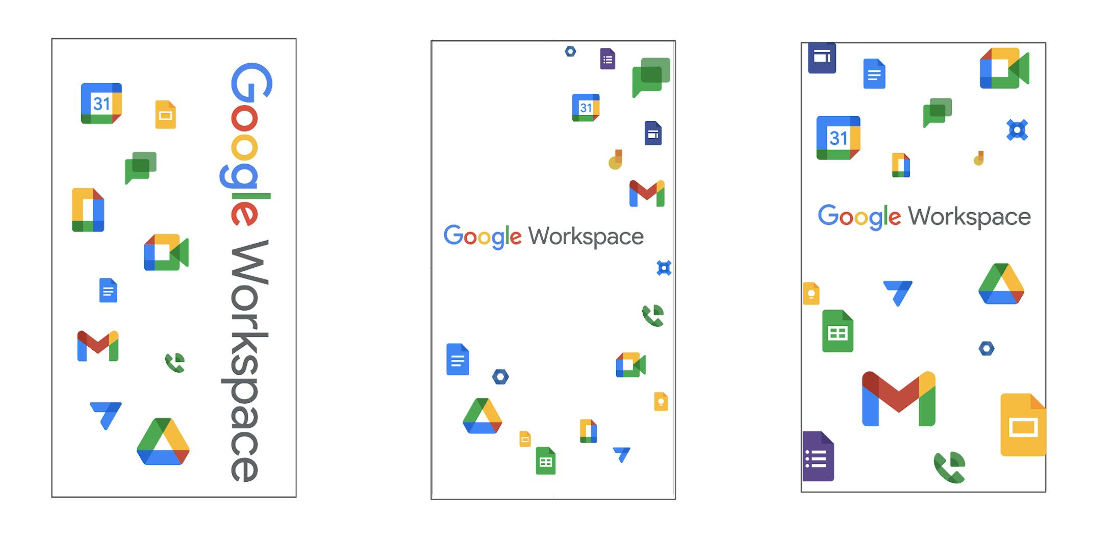 Google Workspace 』 banner Design