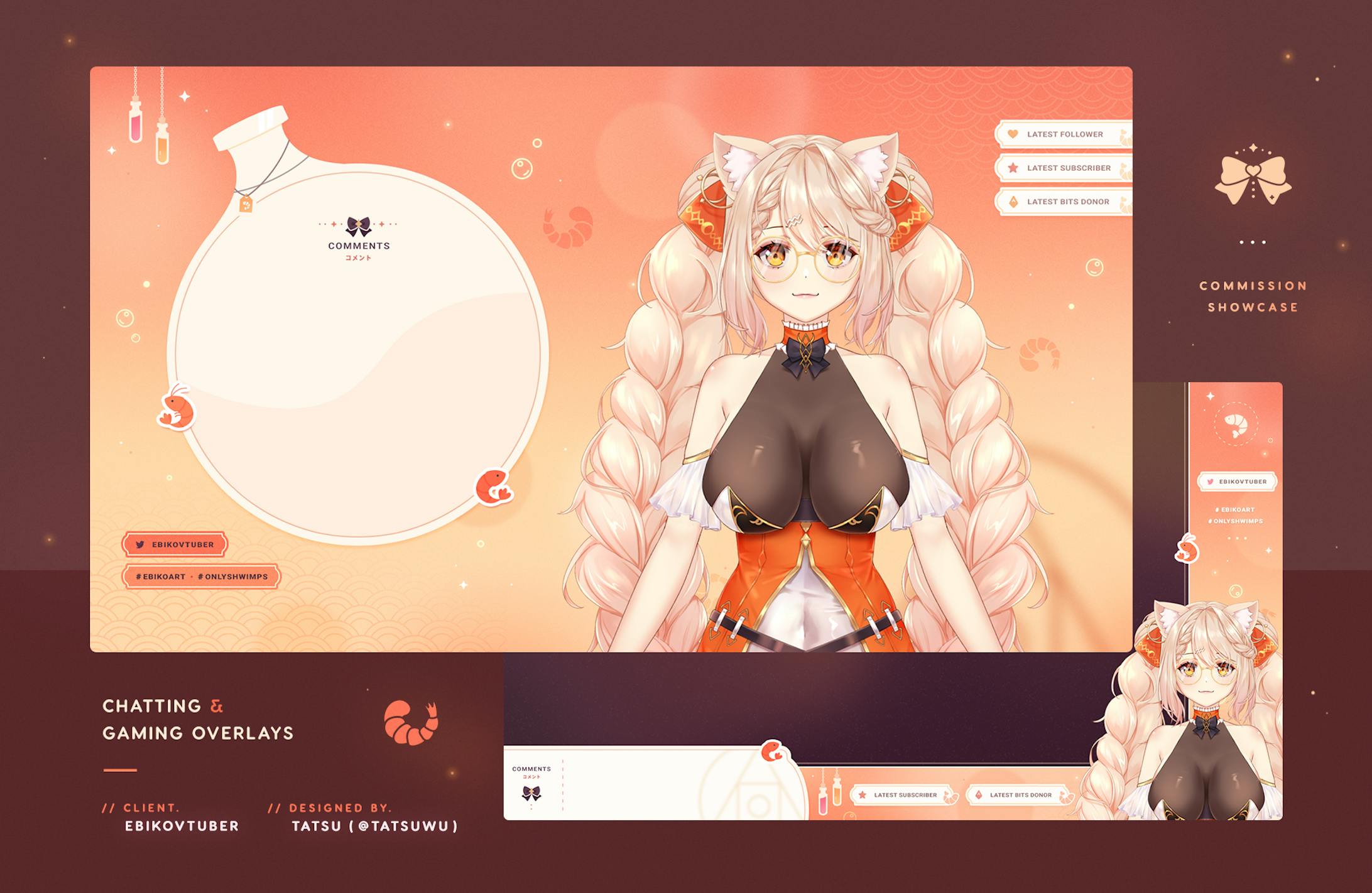 overlay set — ebikovtuber