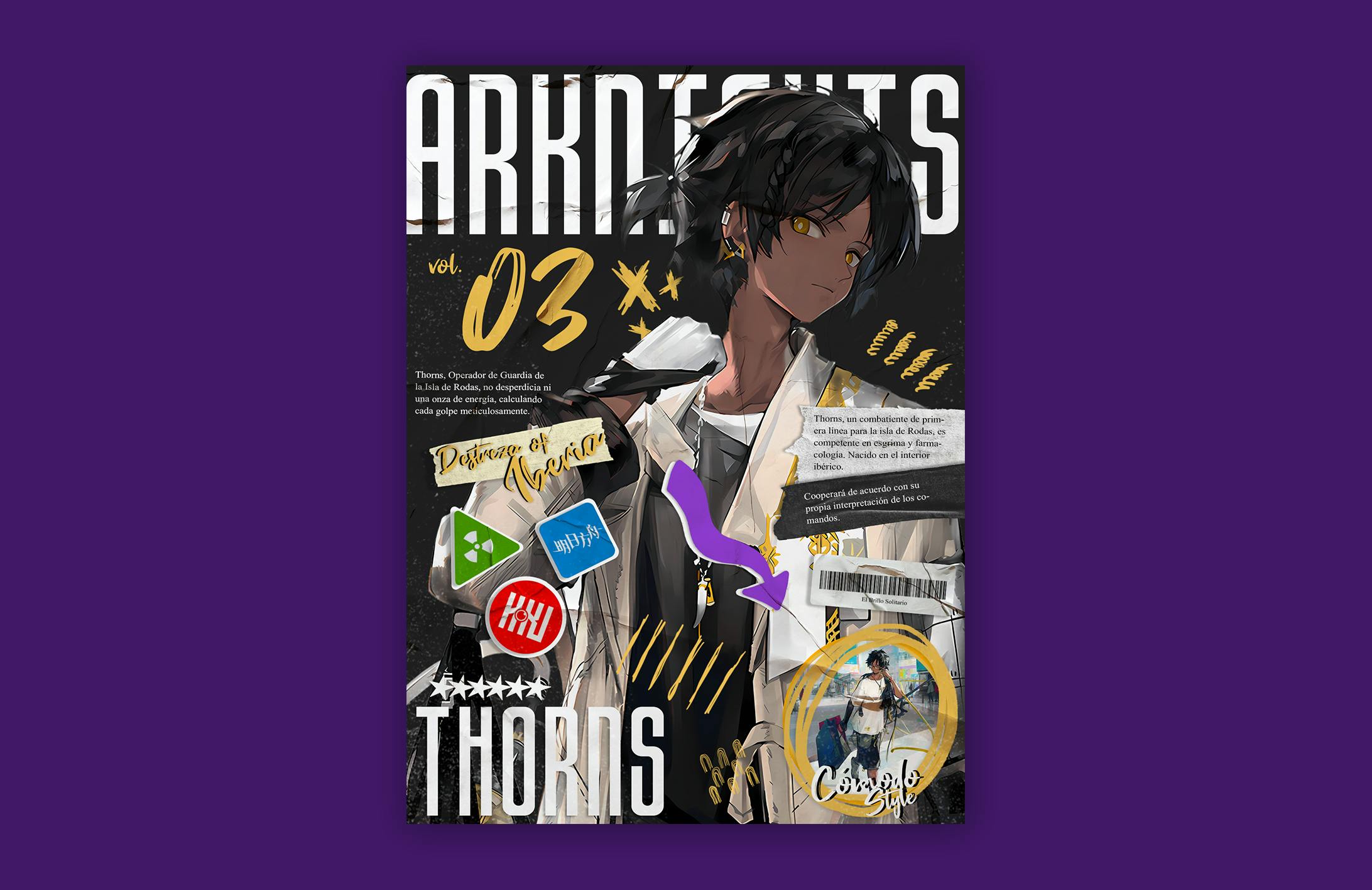 Thorns Arknights Poster