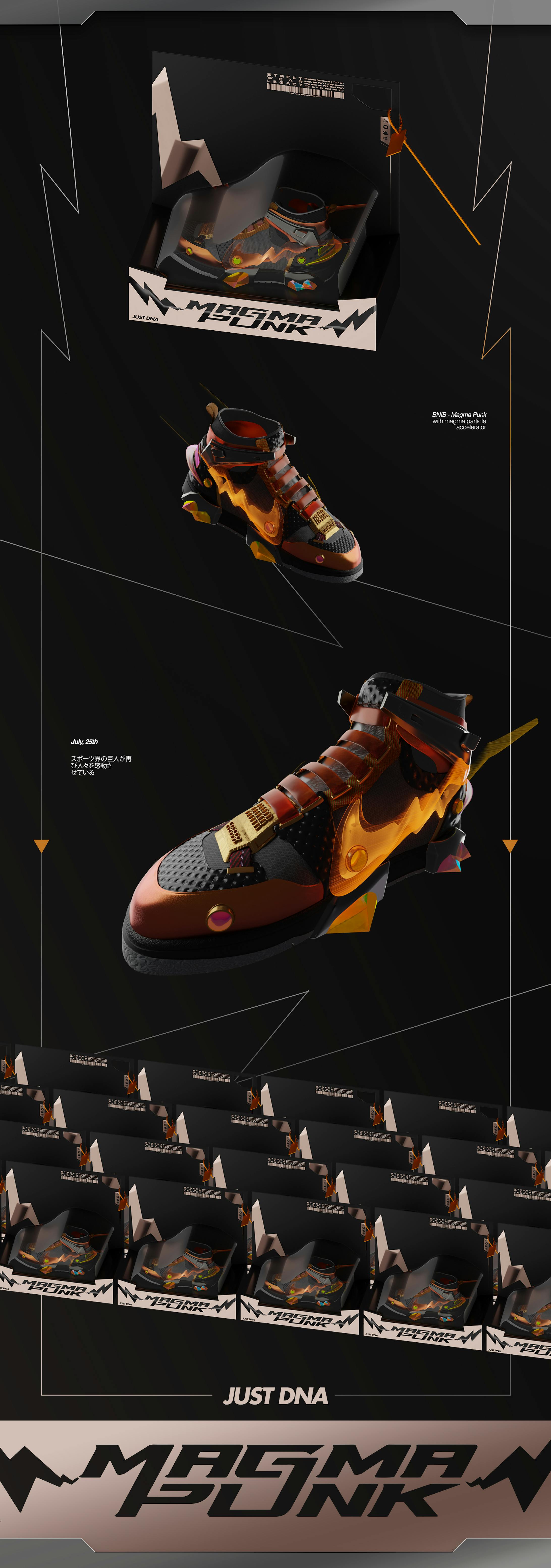 MAGMA PUNK X AJ FAN ART COLLABORATION