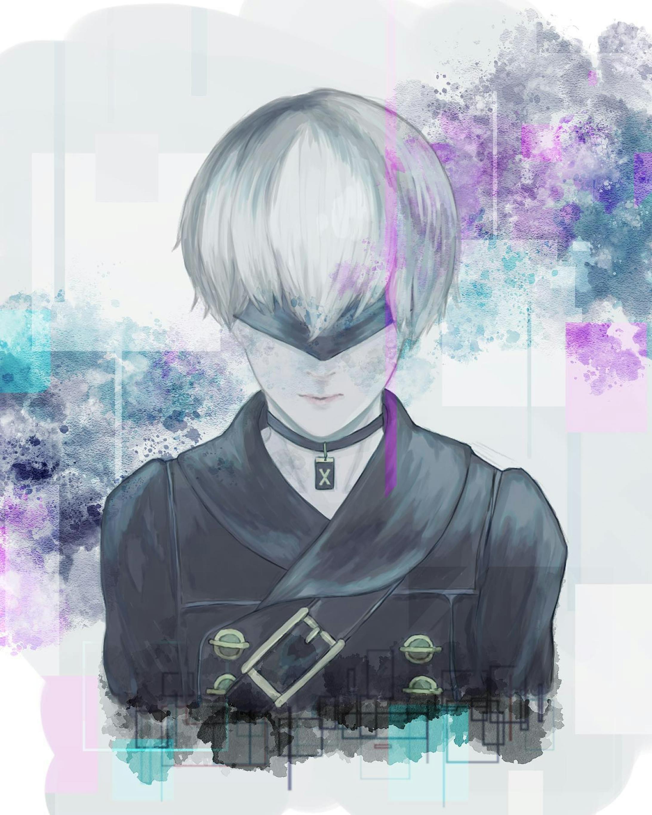 ヨルハ九号S型 #9s #イラスト #いらすと #illustrator #art #illustration #插图 #插图画家 #绘画 #일러스트 #미술 #그림스타그램 #paint # ...