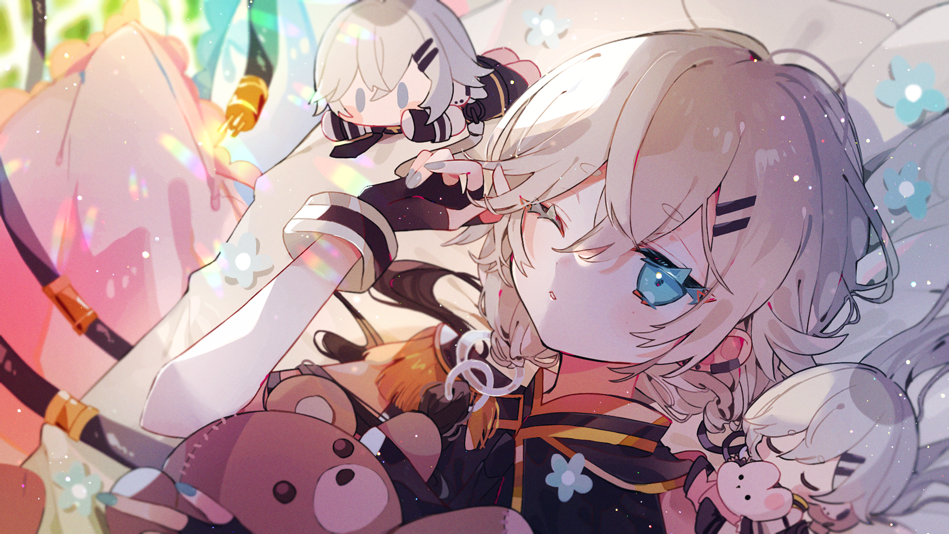 【works】Vsinger | 夜乃すみ様【オリジナル楽曲MVイラスト】