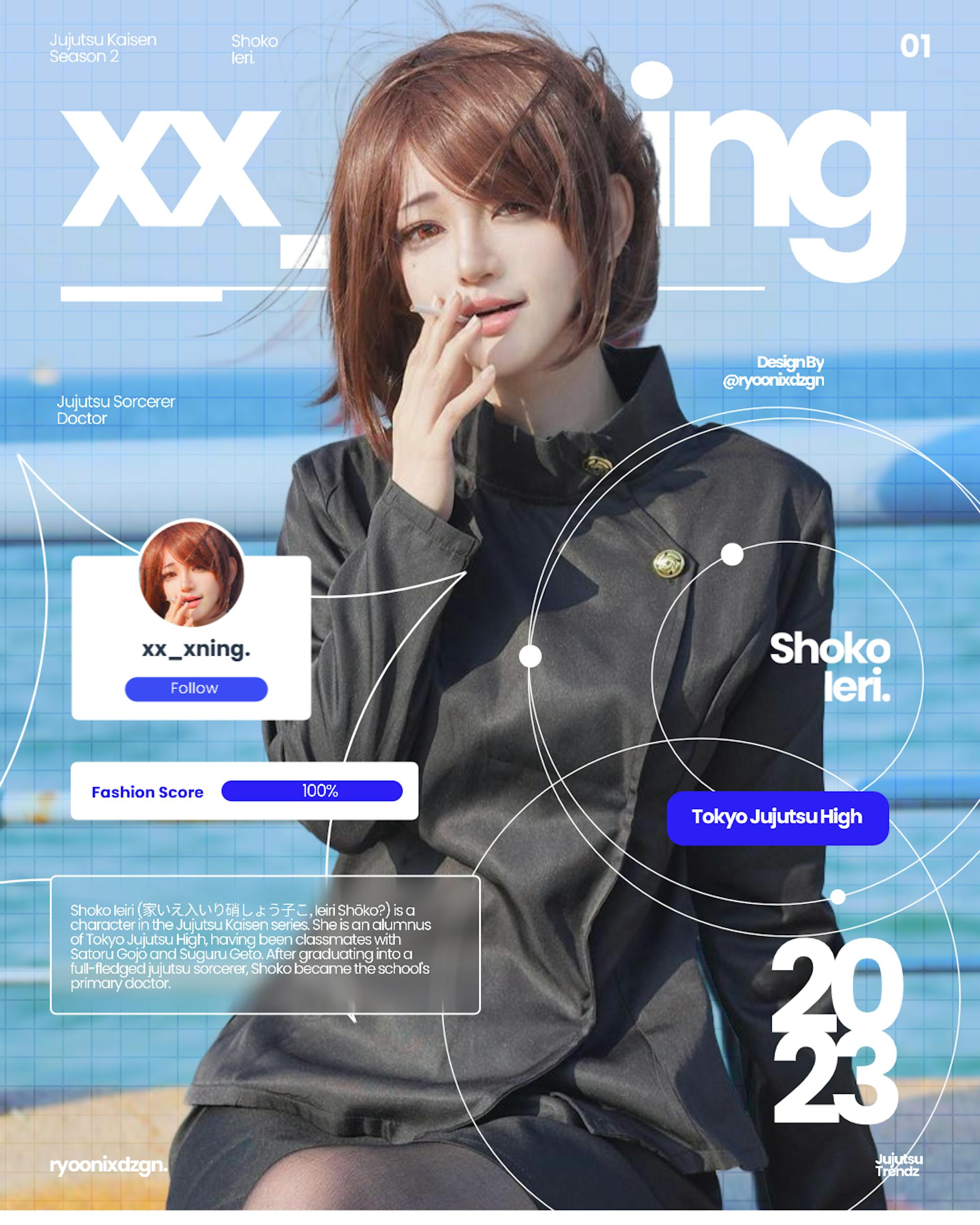 xx_xning Cosplay [ Shoko Ieri ]