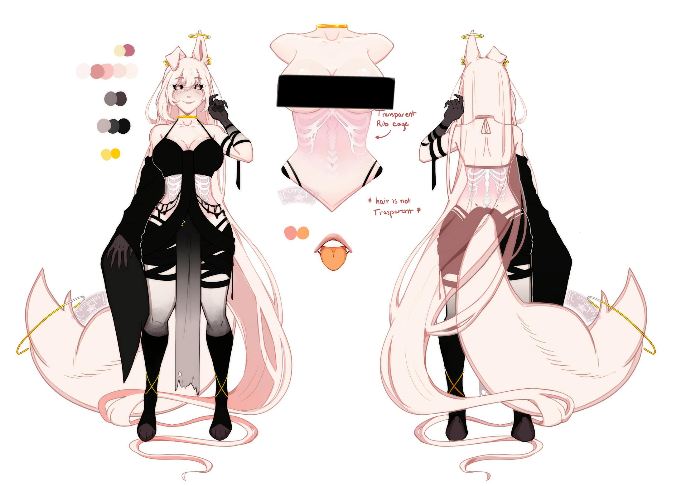 Vtuber Reference Sheet