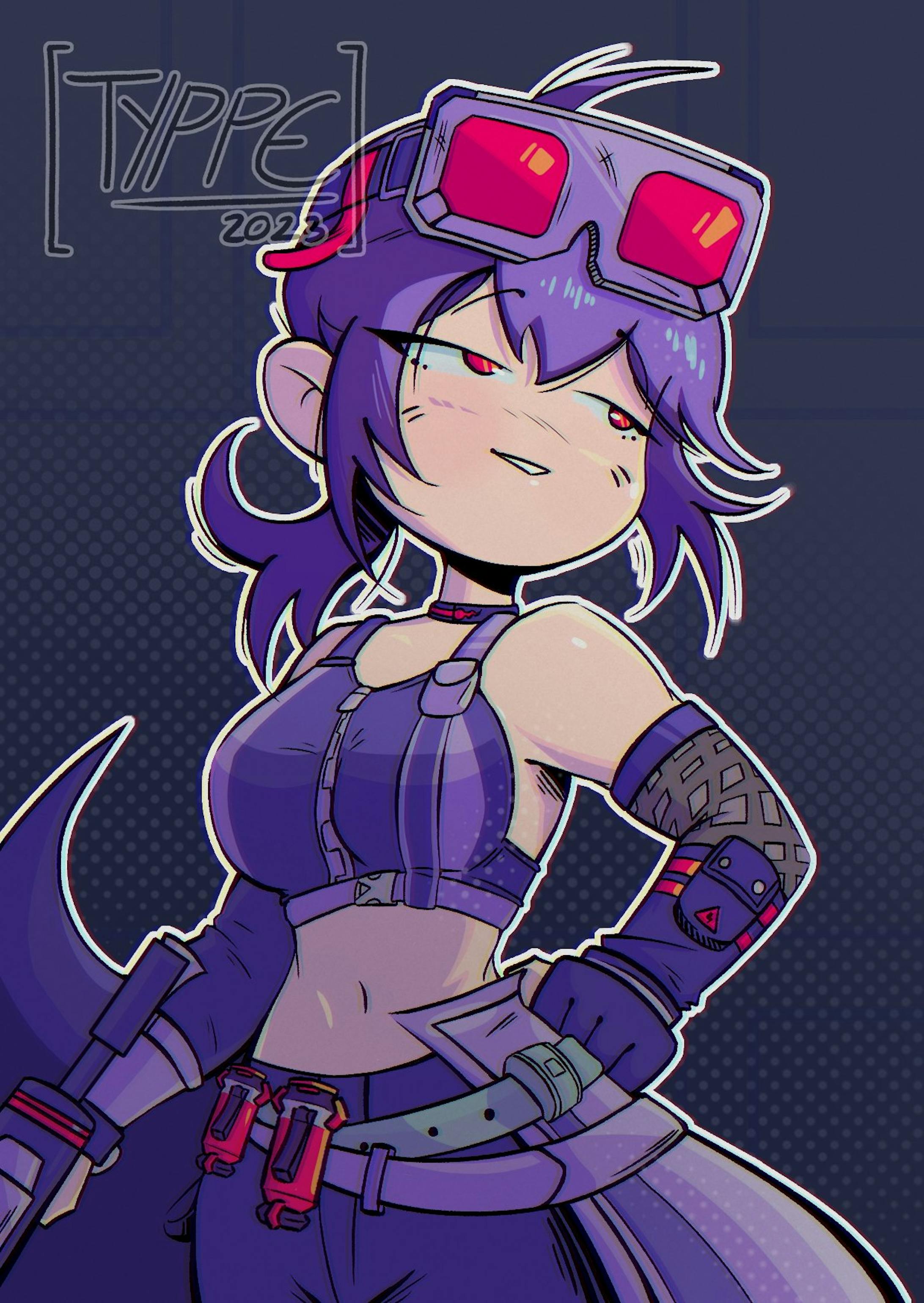 Grace fanart (Zenless Zone Zero)