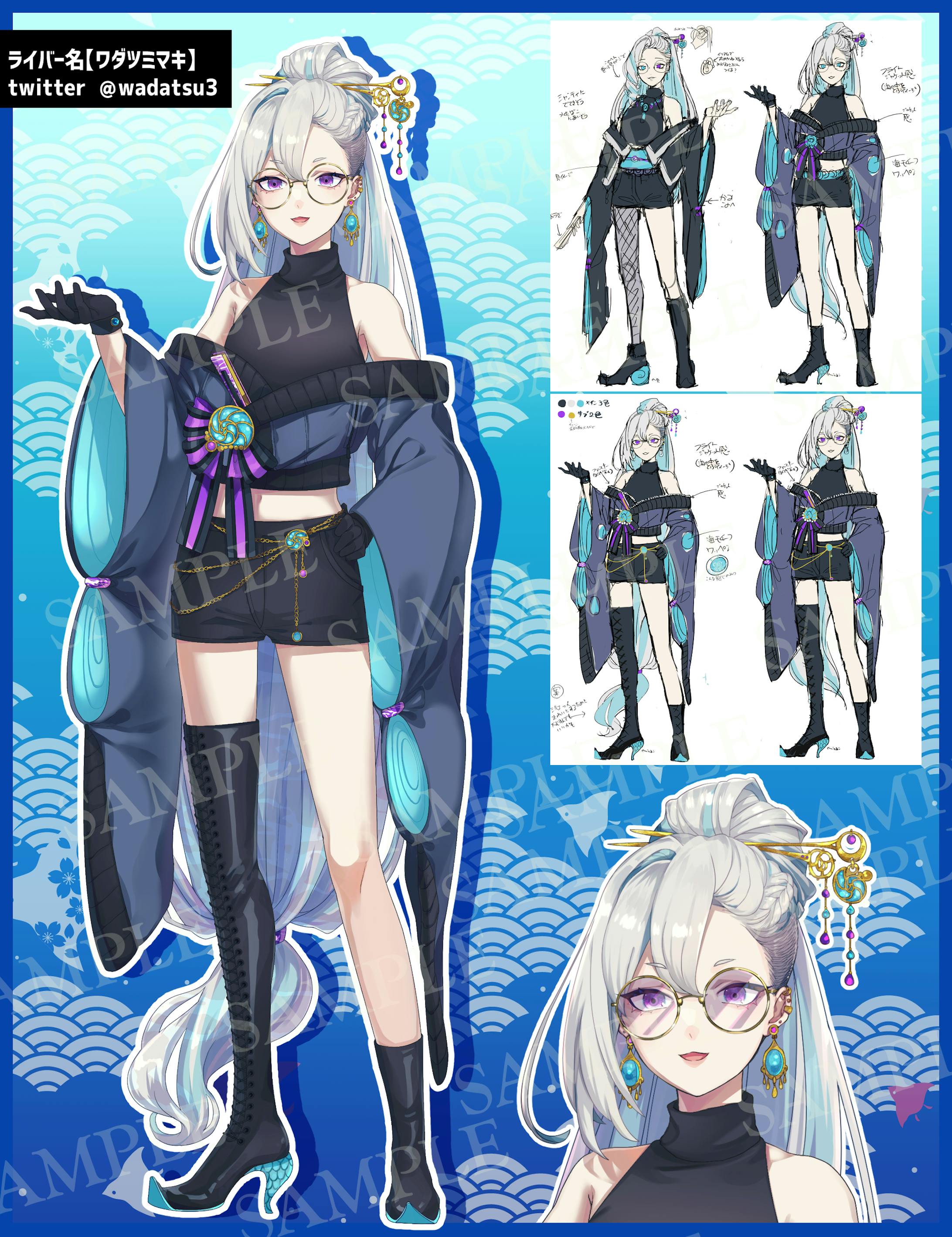 IRIAM対応ライバー立ち絵