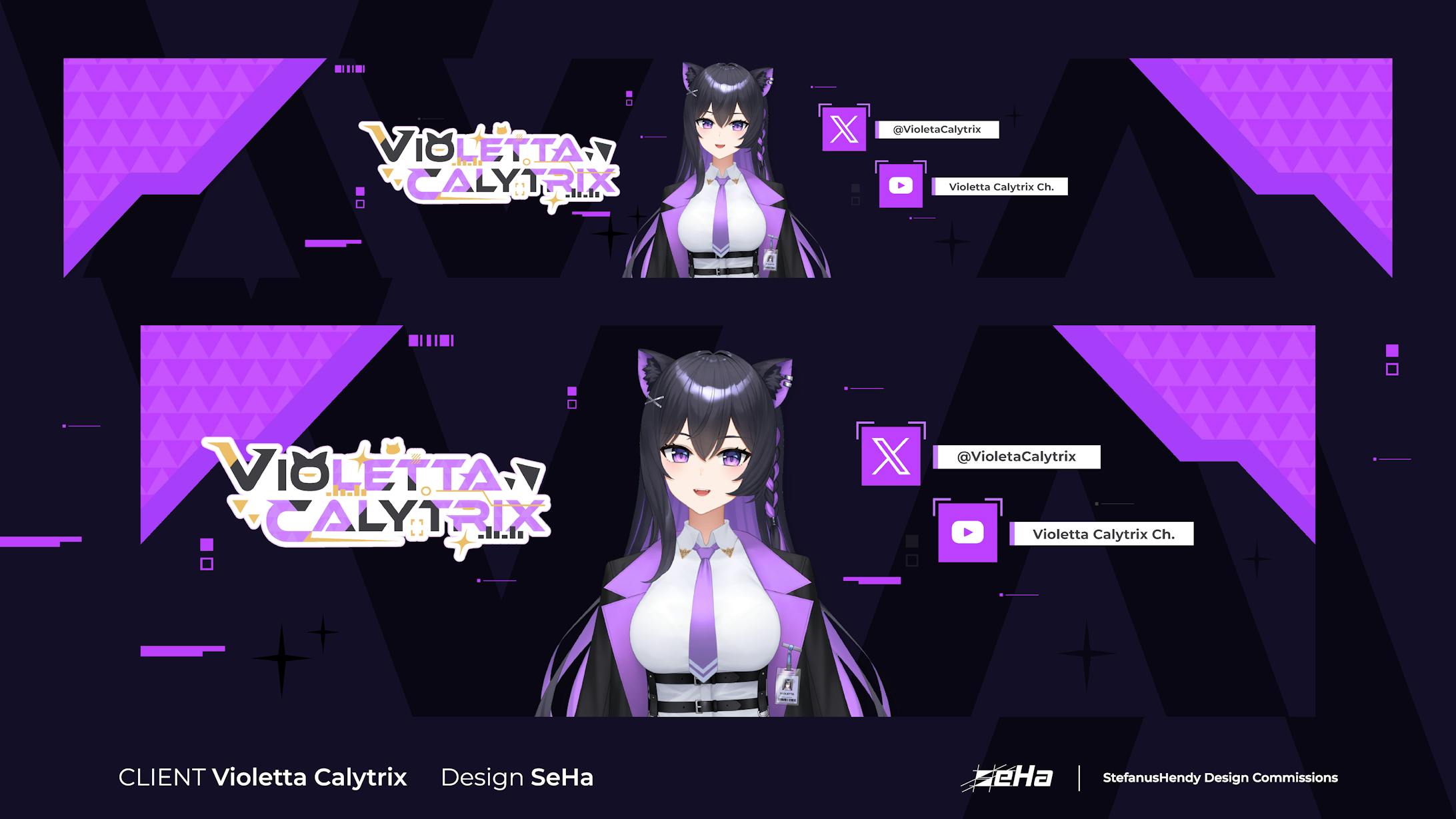 Violetta Calytrix Banner