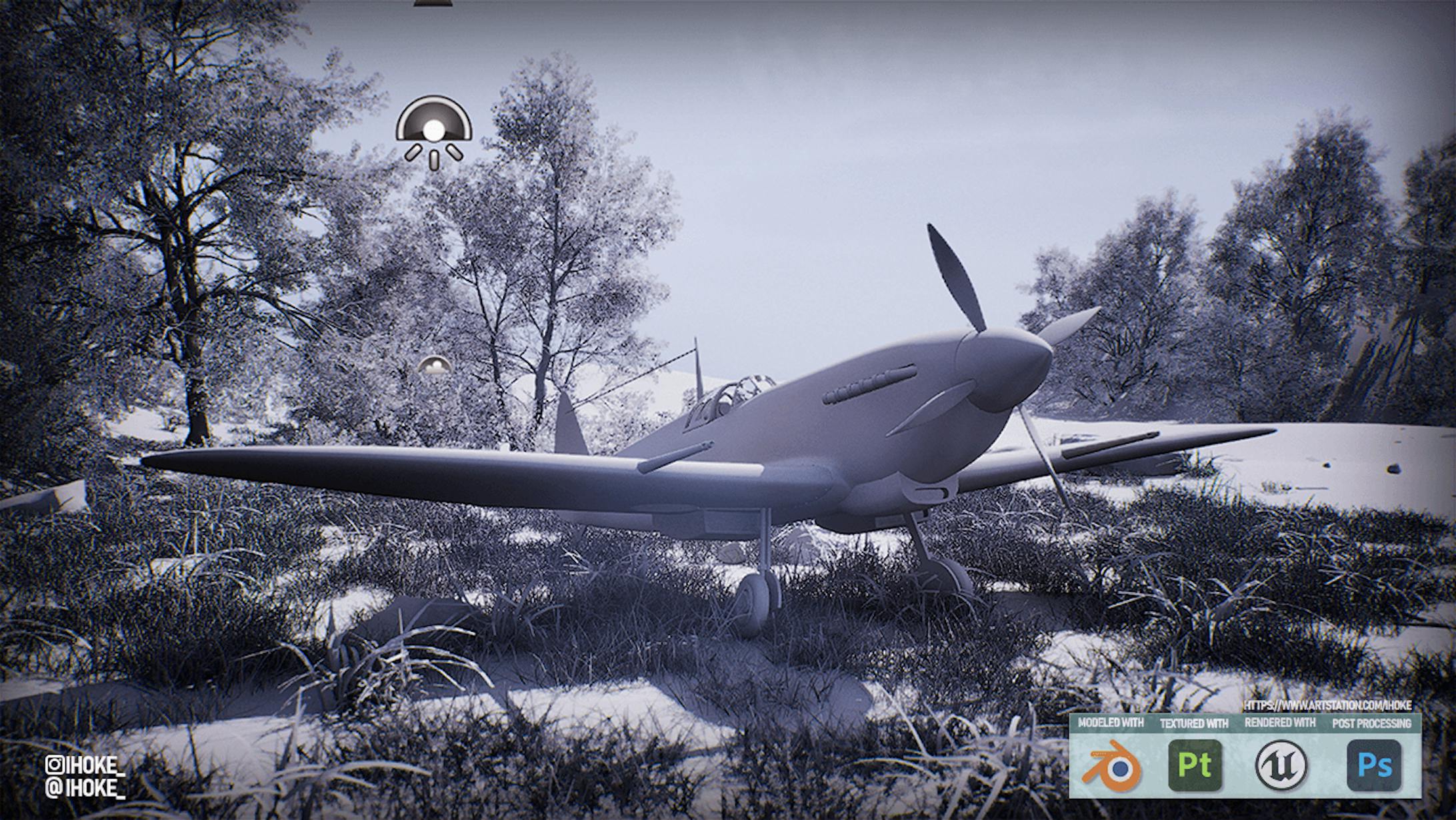 Spitfire Clay Renders