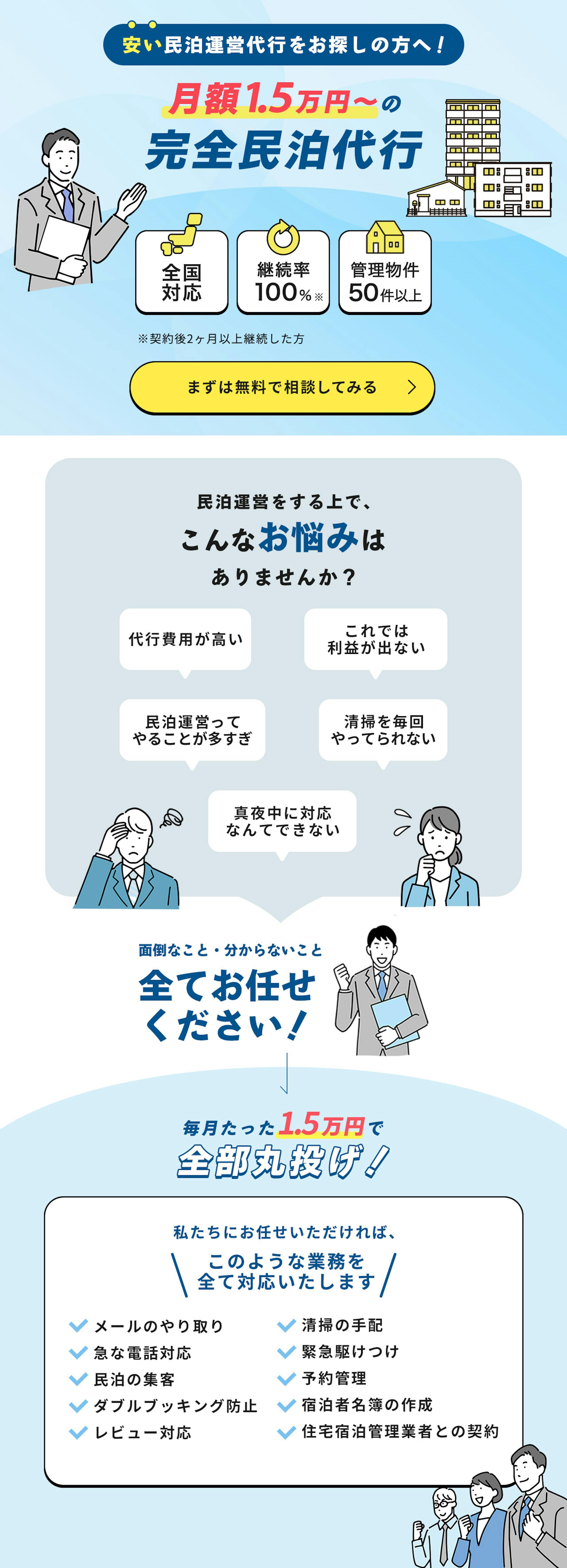 民泊LP（PC ver.）