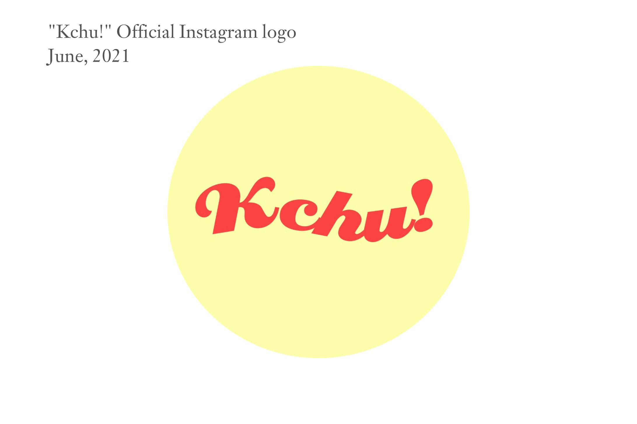 “Kchu!” Official Instagram Logo
