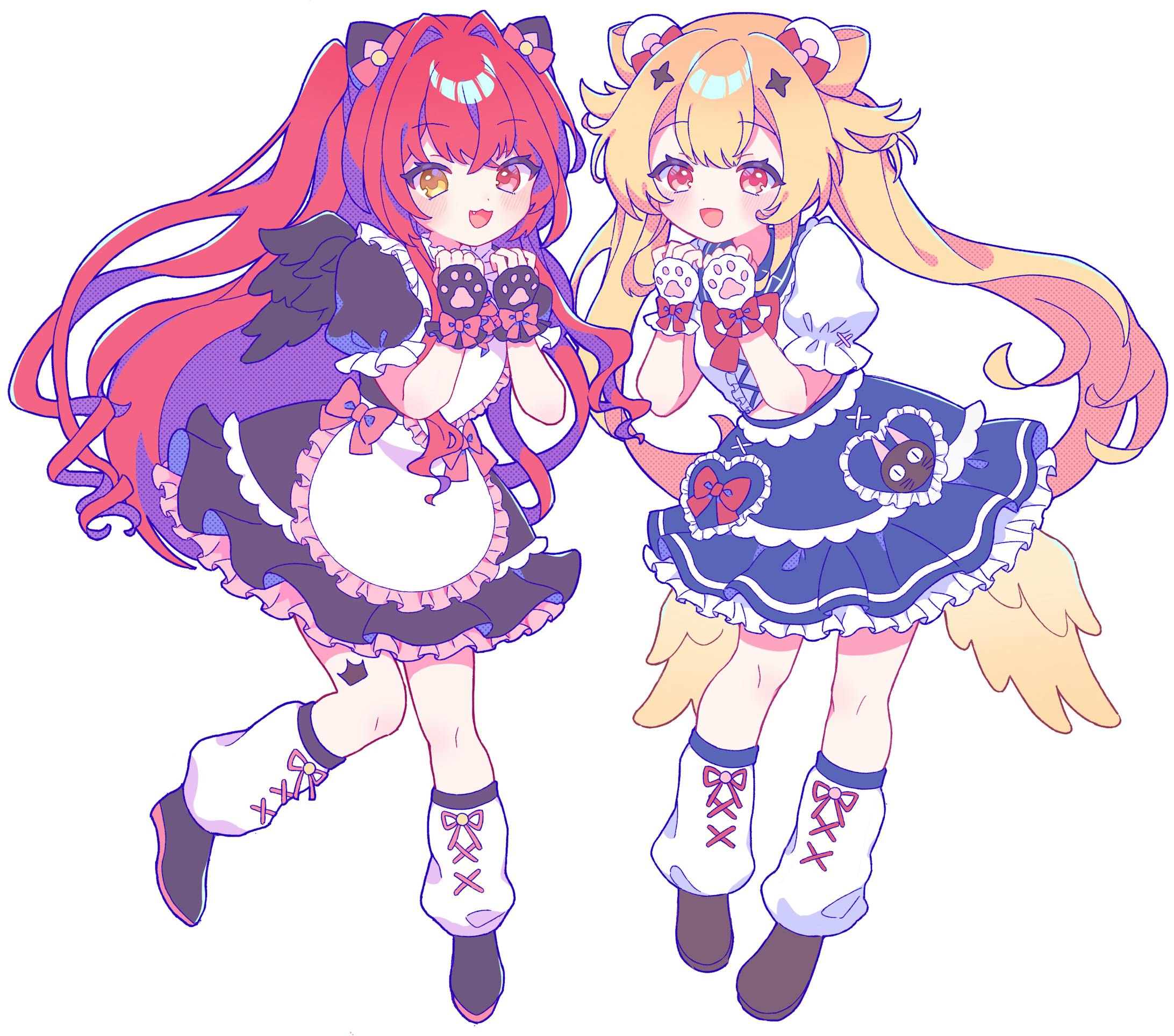 Vtuber 鈴宮りん様 魔狼ミリヤ様 「だいしきゅーだいしゅき」歌ってみたmvイラスト