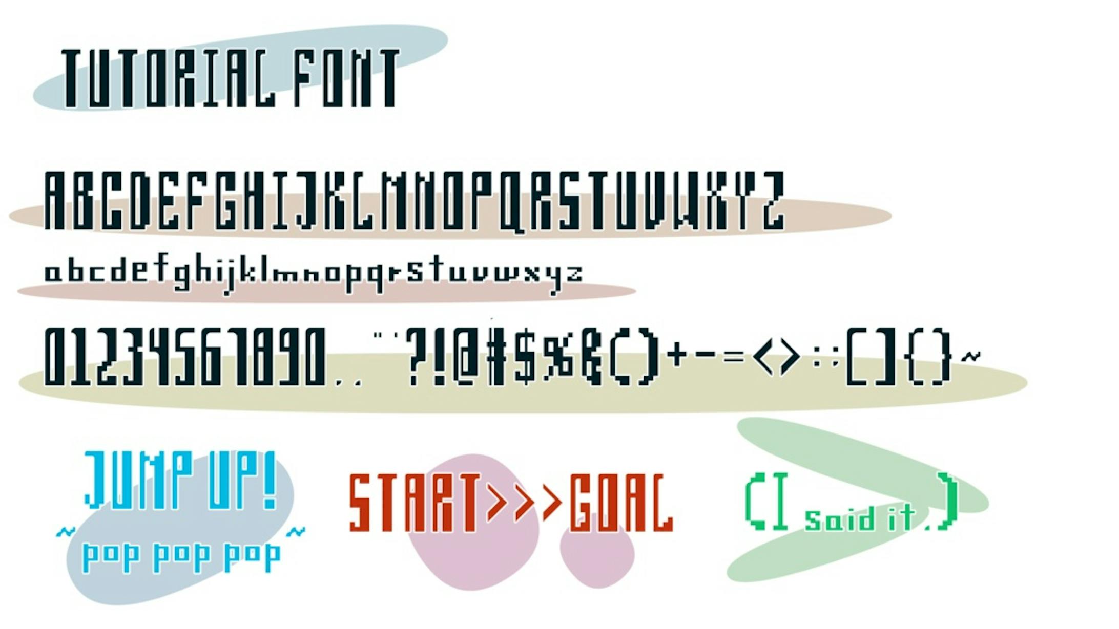Tutorial Font