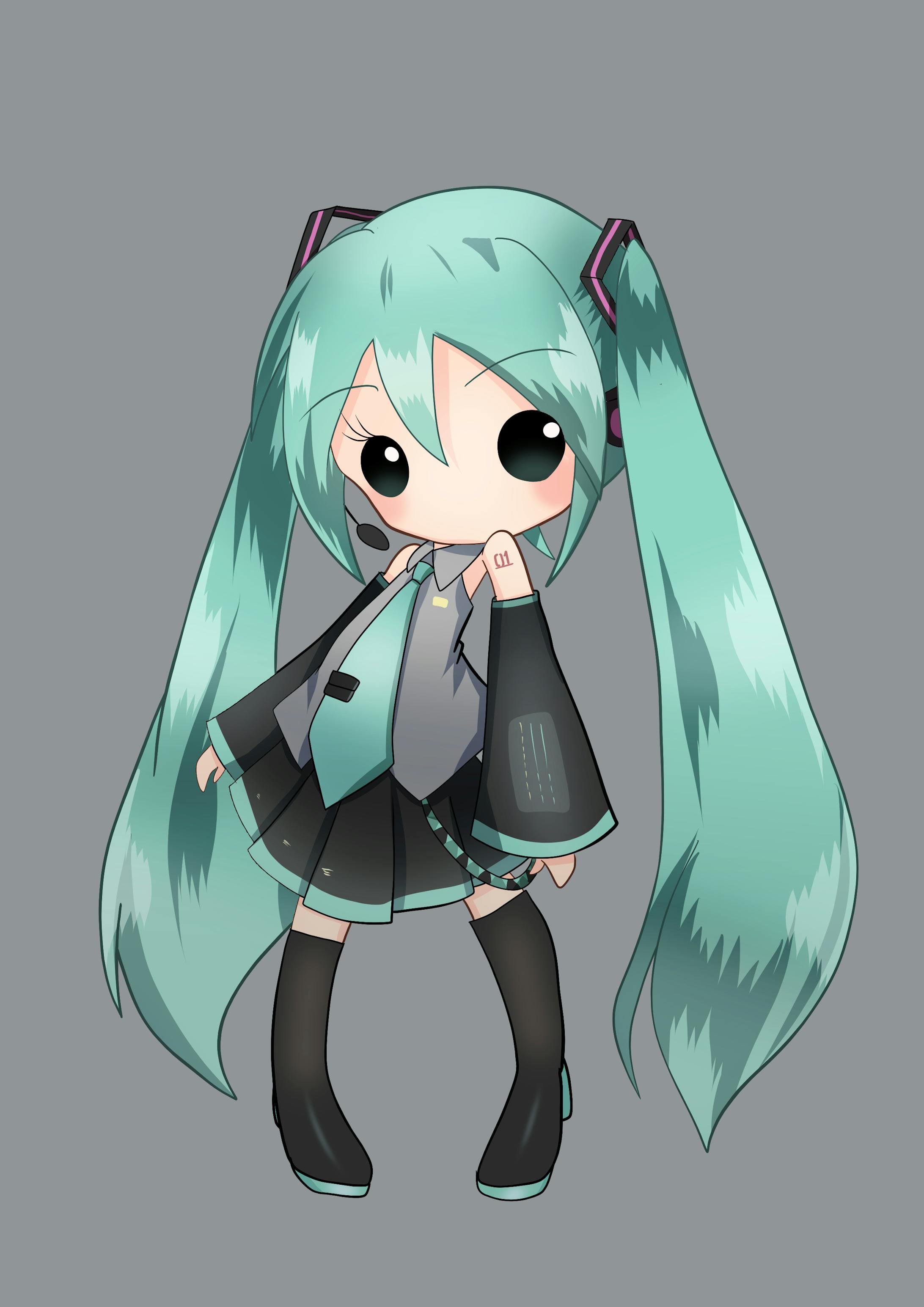初音ミク_ミニキャラver.