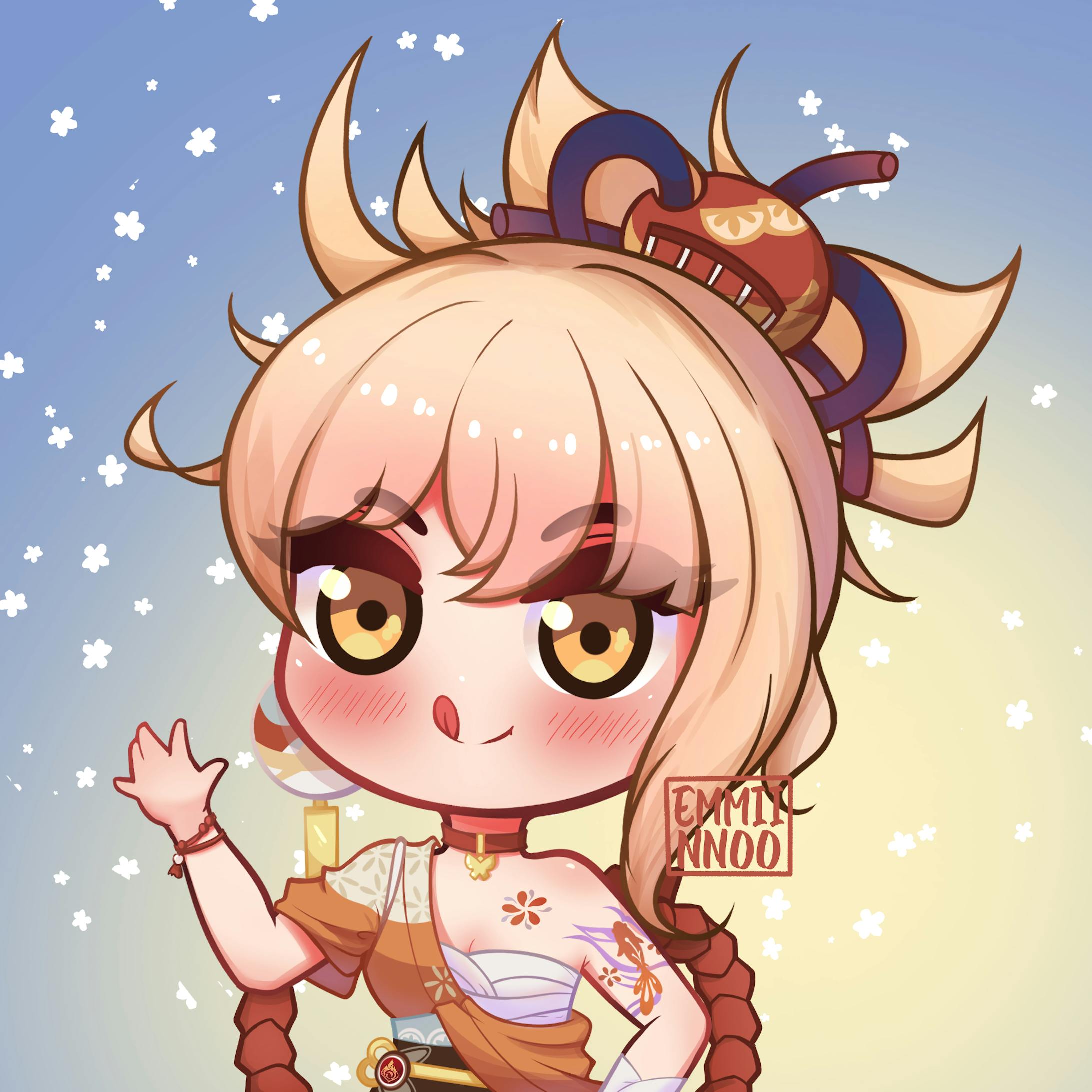 Chibi Yoimiya Genshin Impact