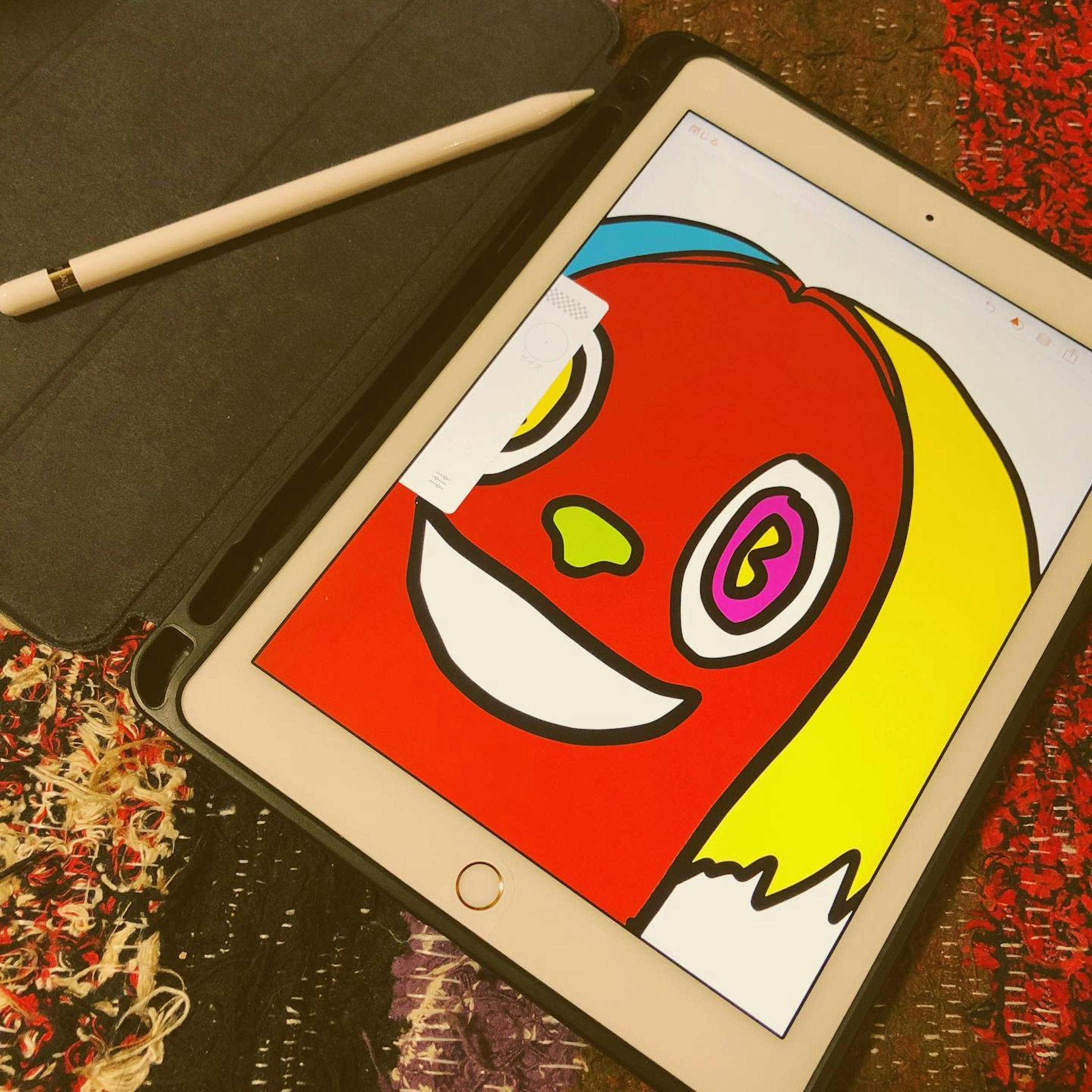 🖋drawing﻿ ﻿ ﻿ ﻿ ﻿ Character キャラクター Pop カラフル Cheblo Love イラスト Ipadpro Cheblogram 