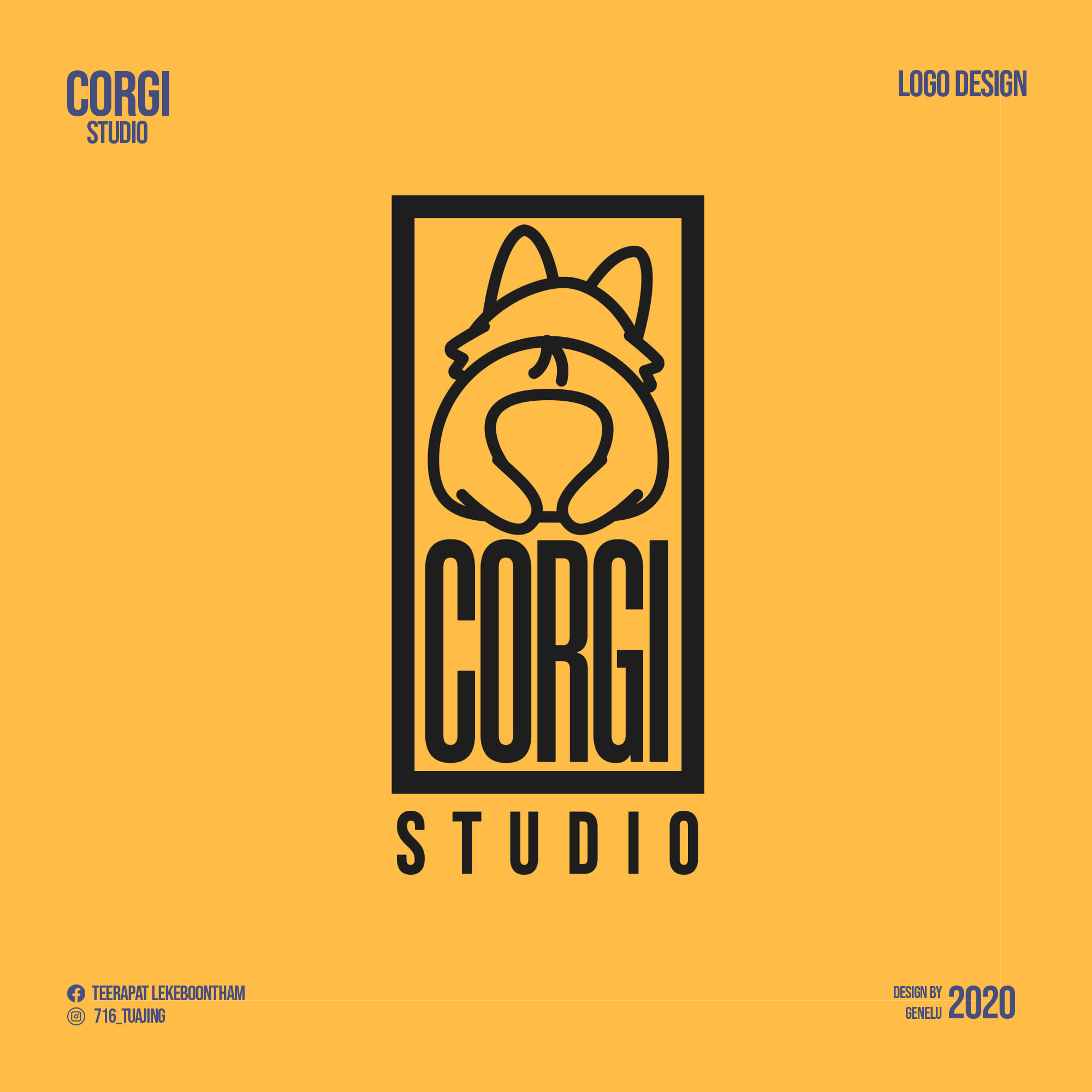 Corgi Studio【Logo Design】