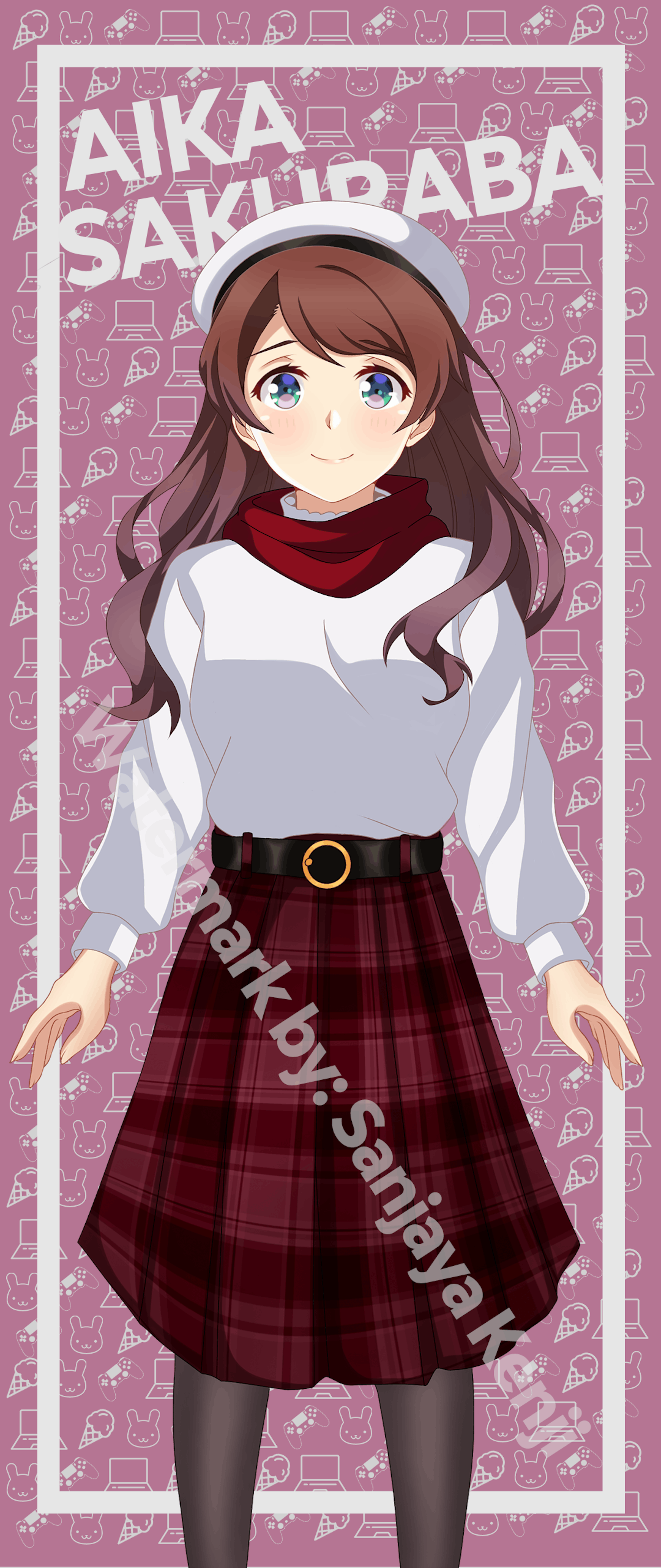 Aika Sakuraba Fan Design Series