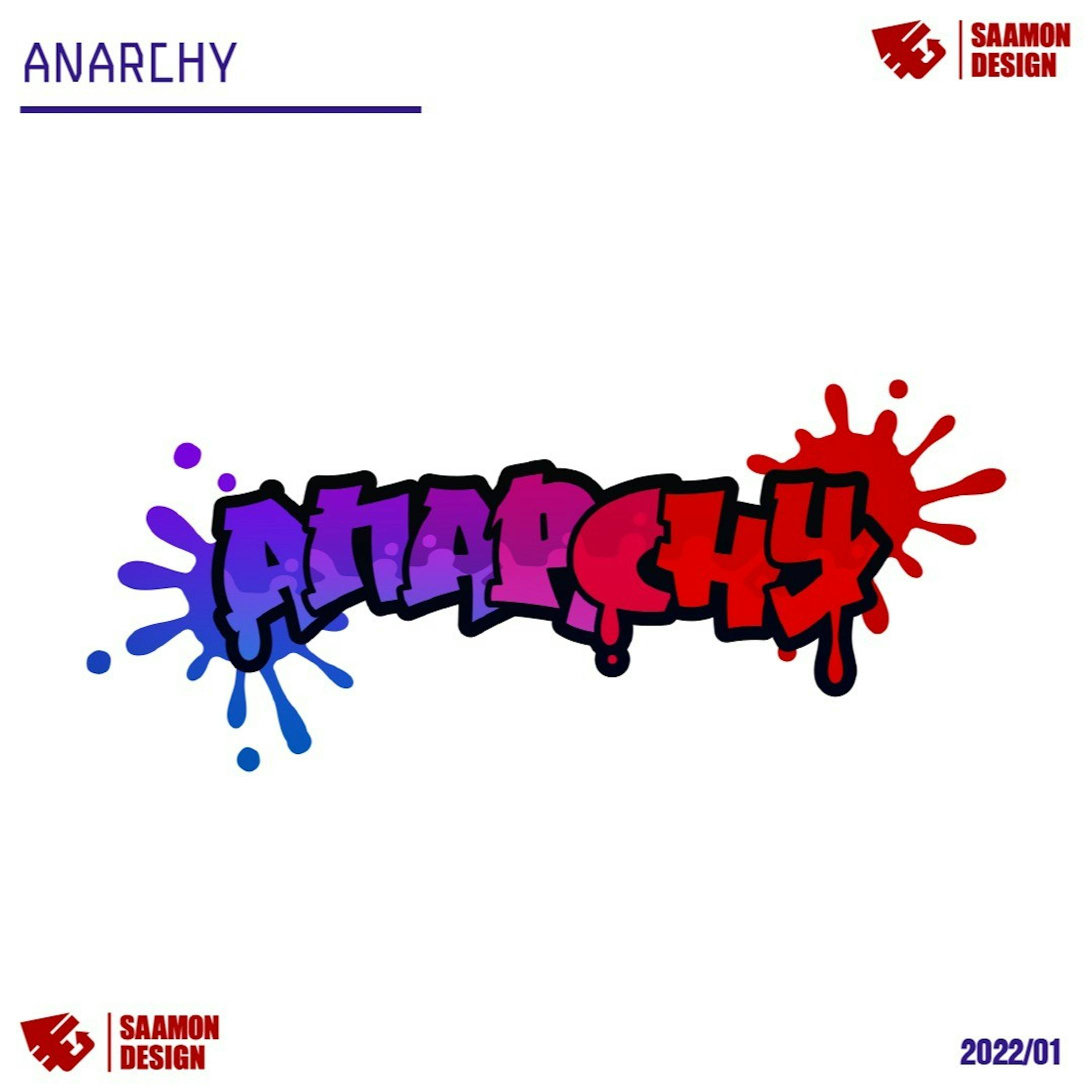 Splatoon team ANARCHY #logo #logodesigns #ロゴ #ロゴデザイン #タイトルロゴ