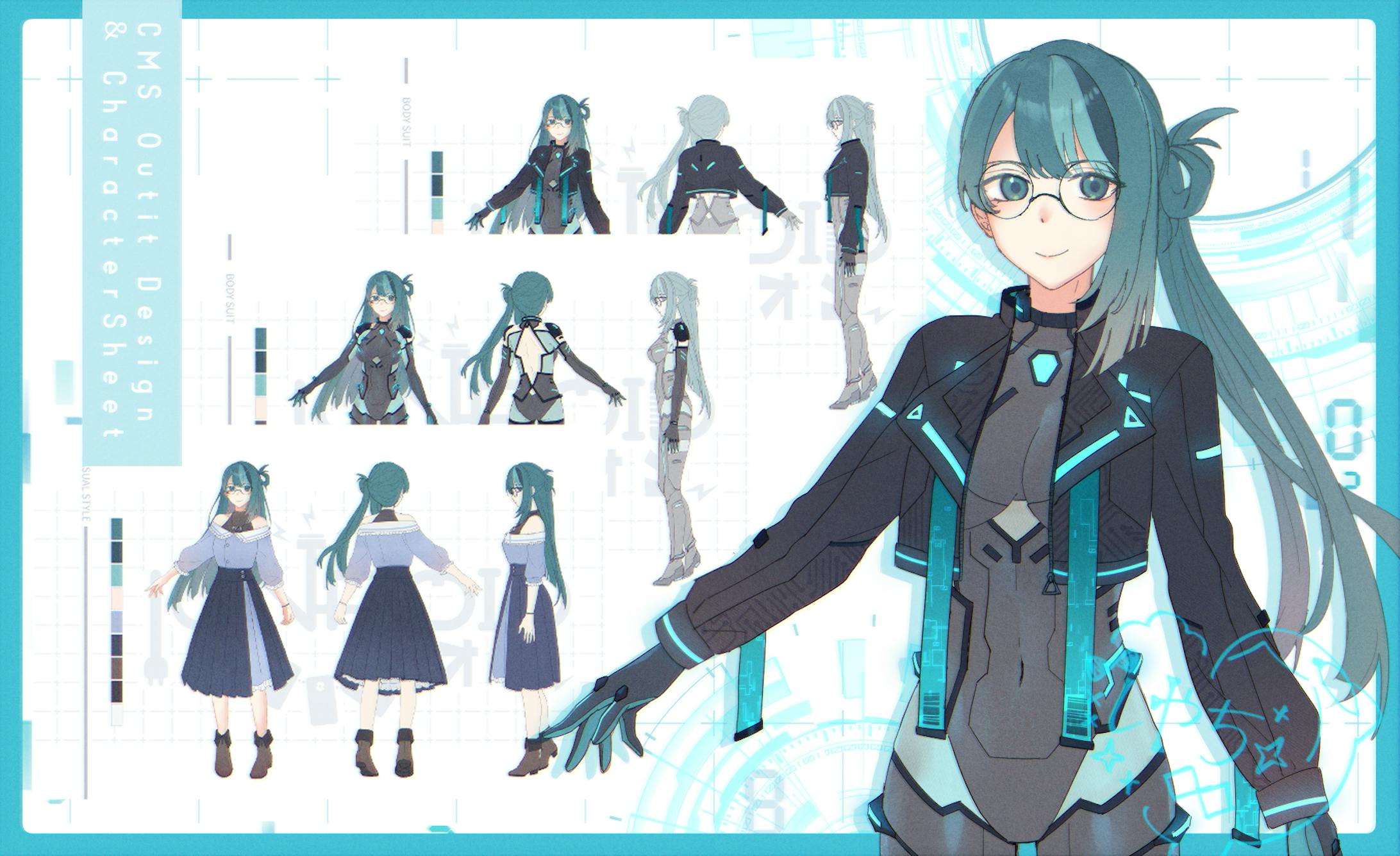 cms - Character design + CharSheet