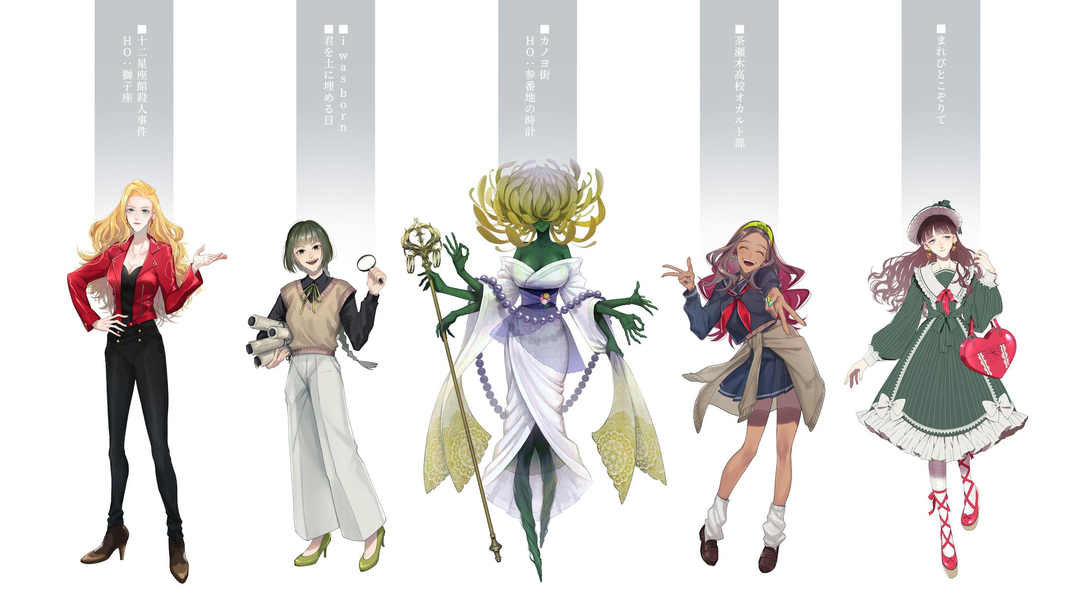 TRPG用立ち絵まとめ
