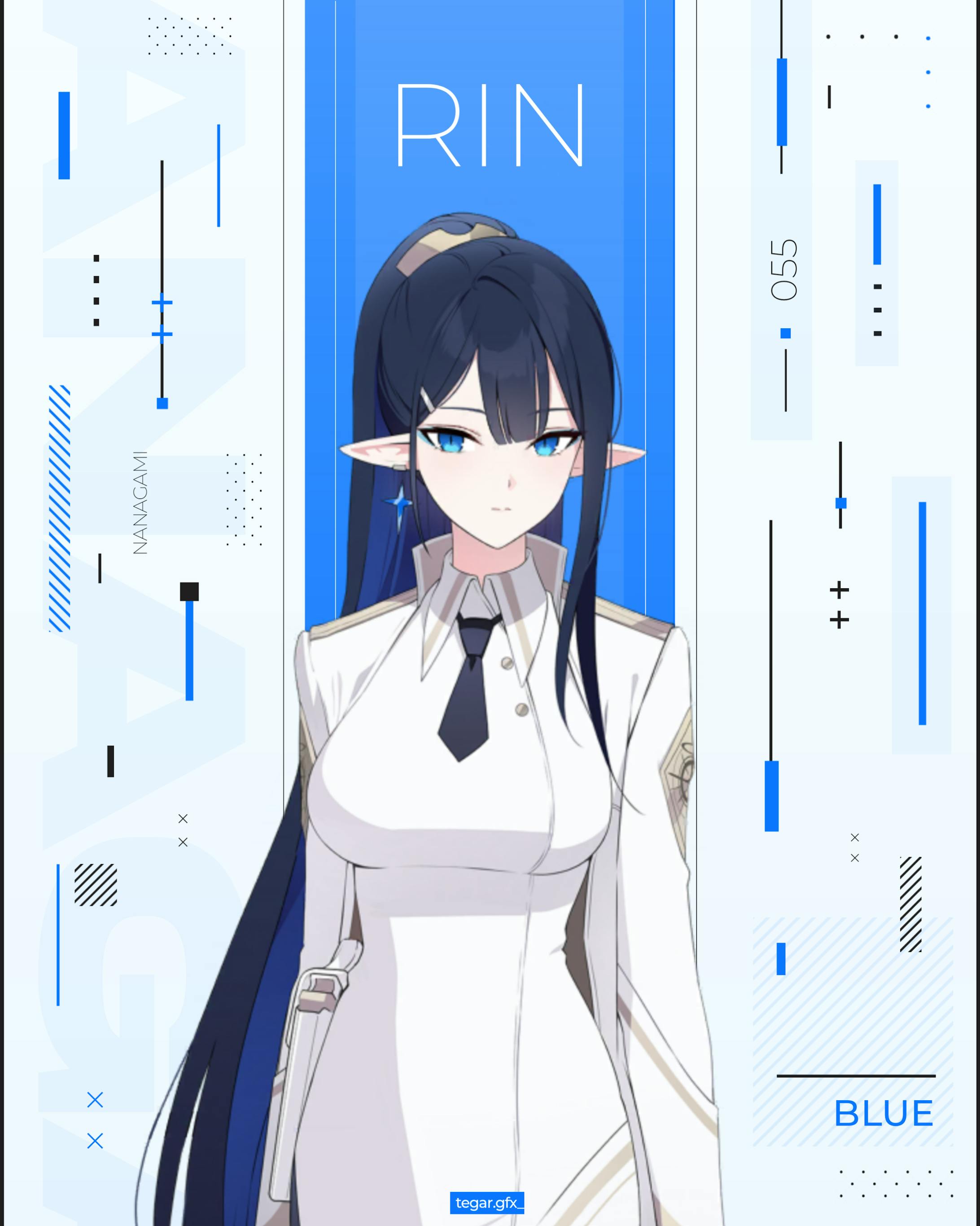 POSTER // Rin - Blue Archive