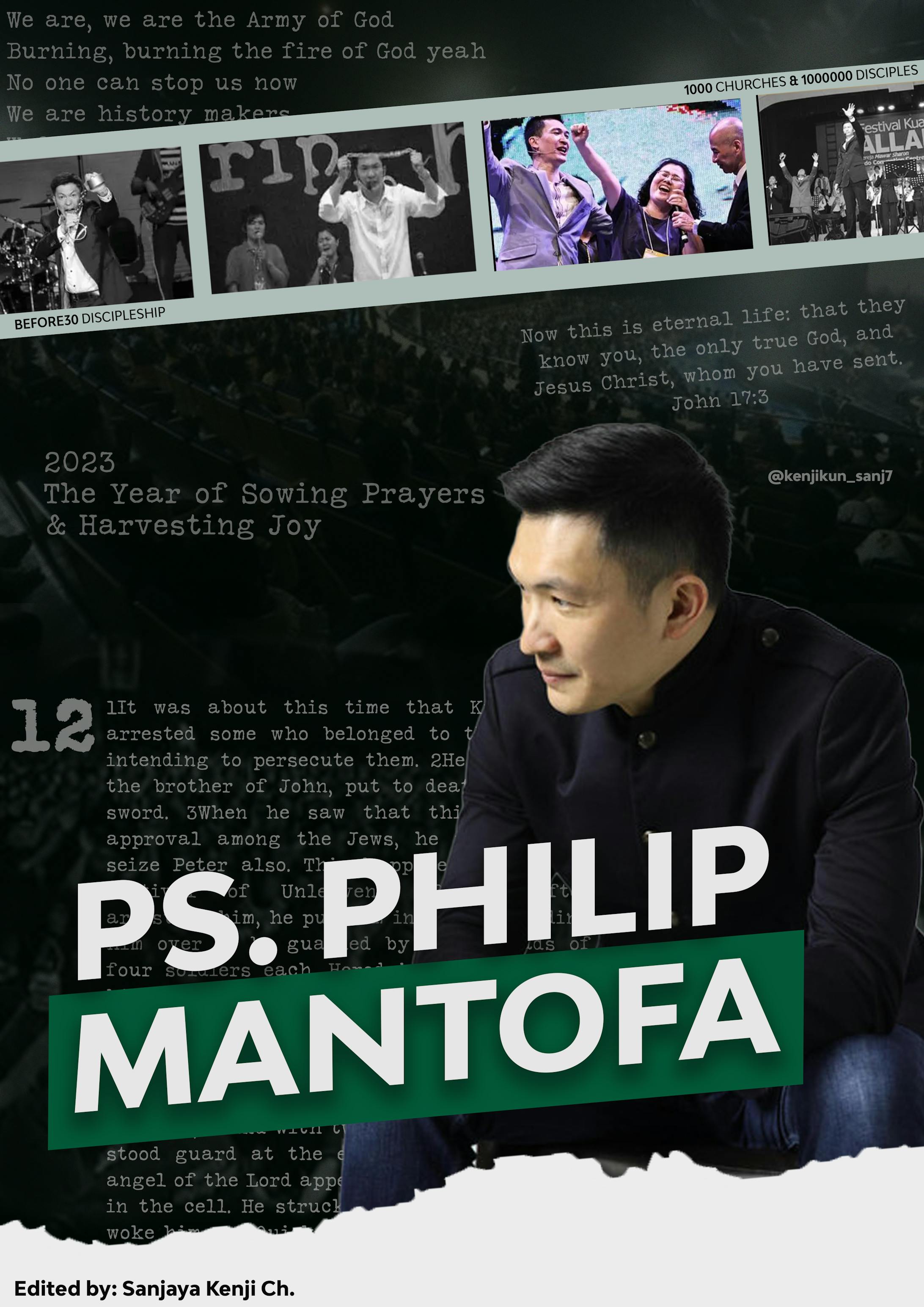 Ps. Philip Mantofa Poster