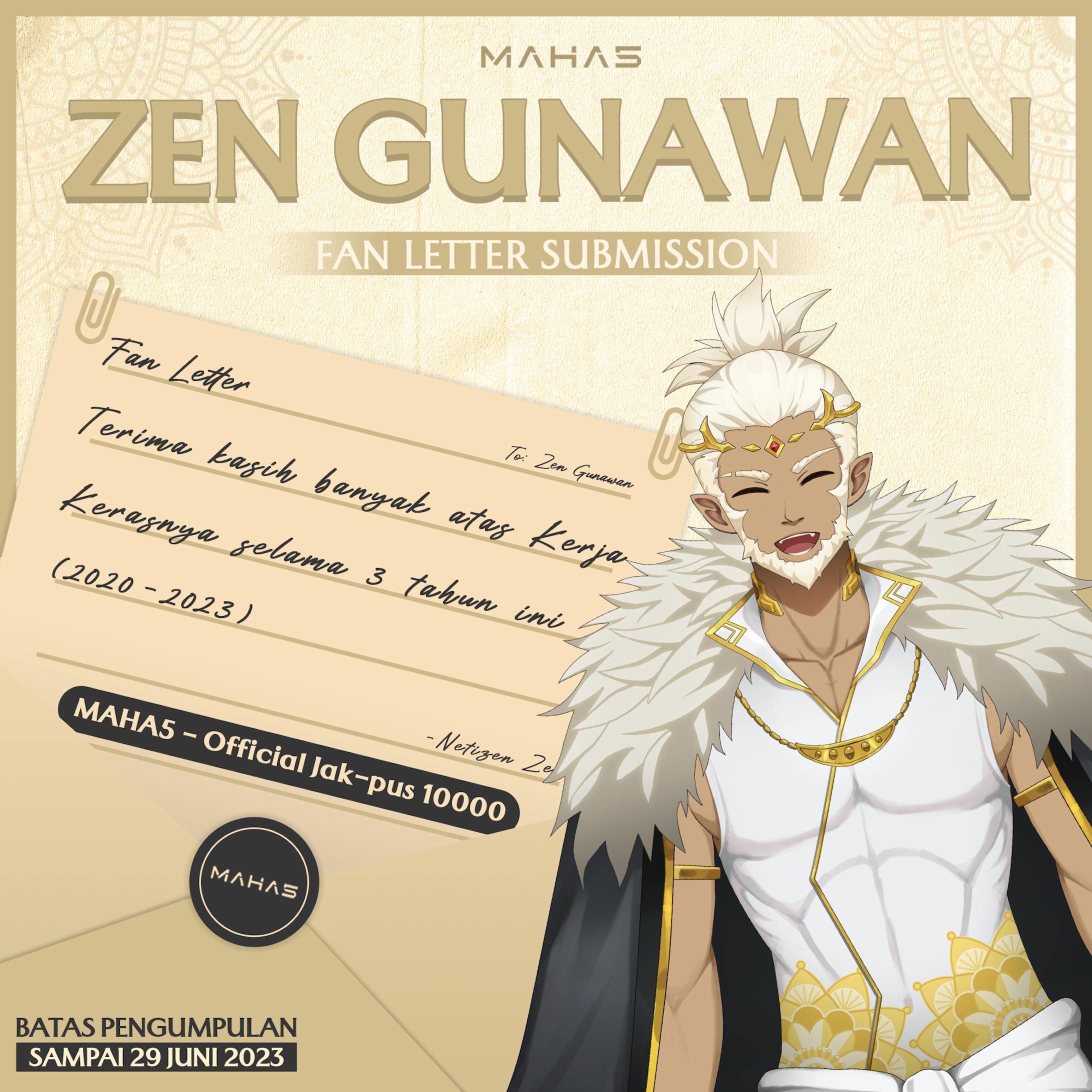 [Fan Letter] Zen Gunawan Ch.