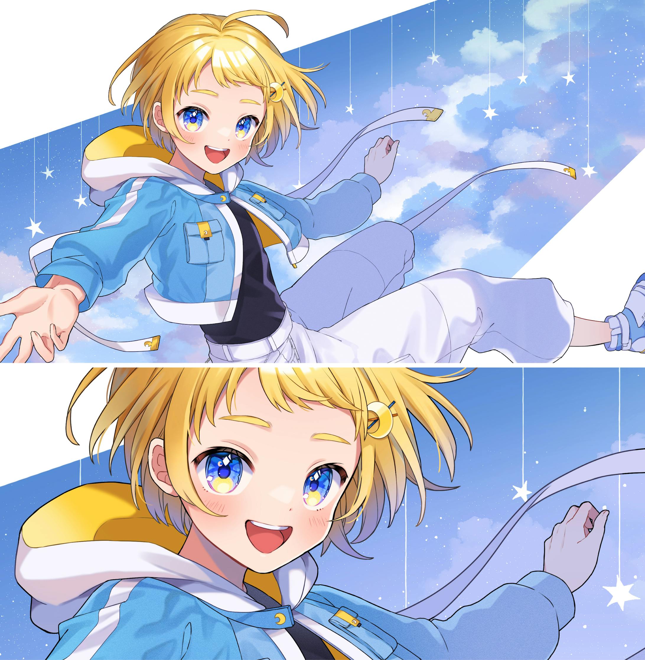 【Vsinger】歌ってみたMVイラスト(2023年5月制作)