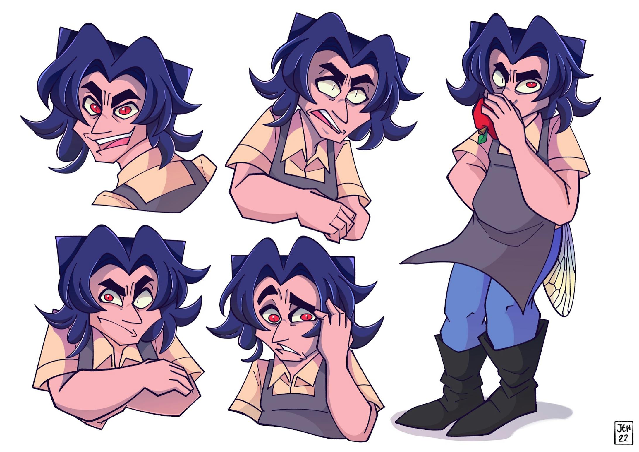 Damien Character Reference.