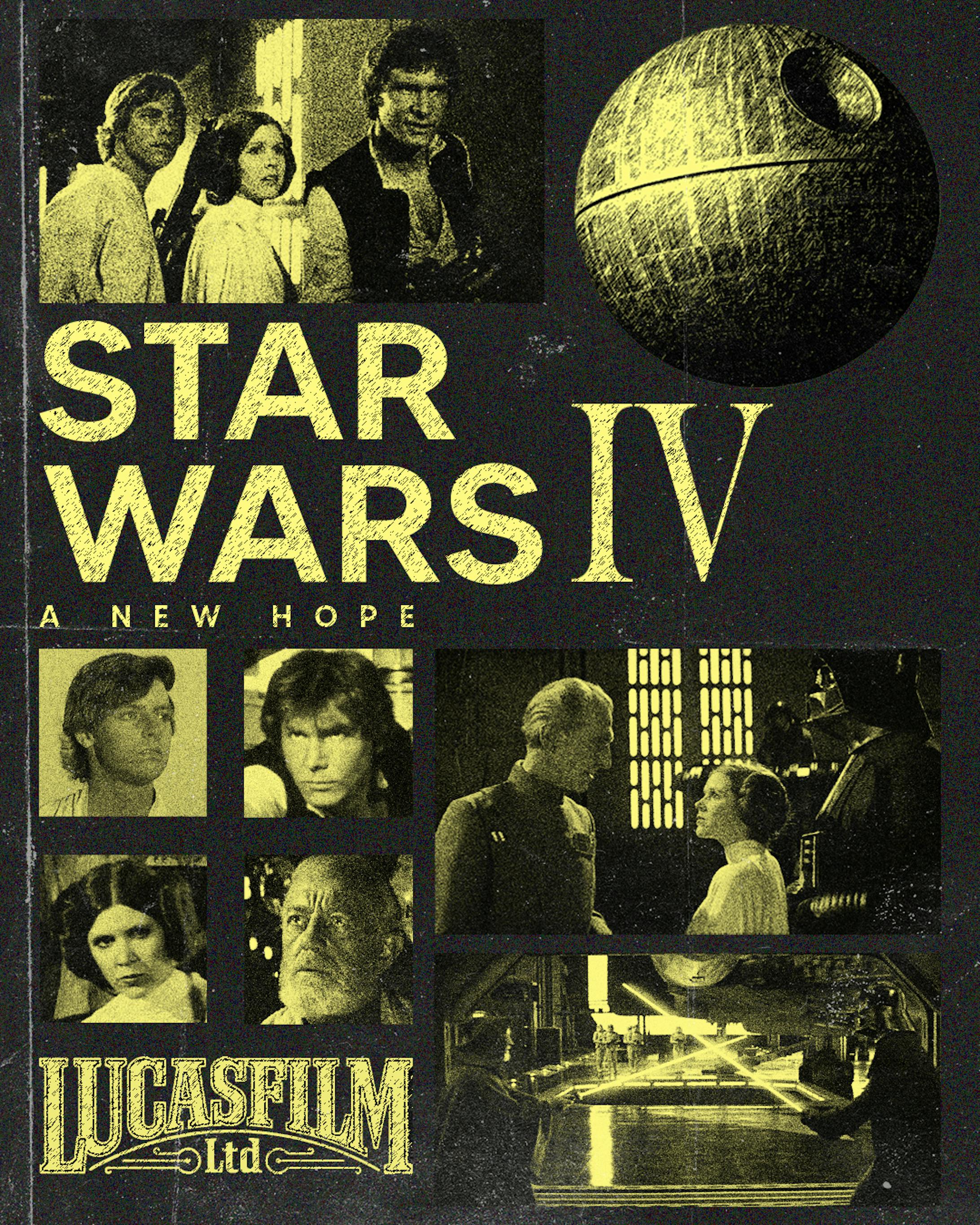 Star Wars IV: A New Hope Poster