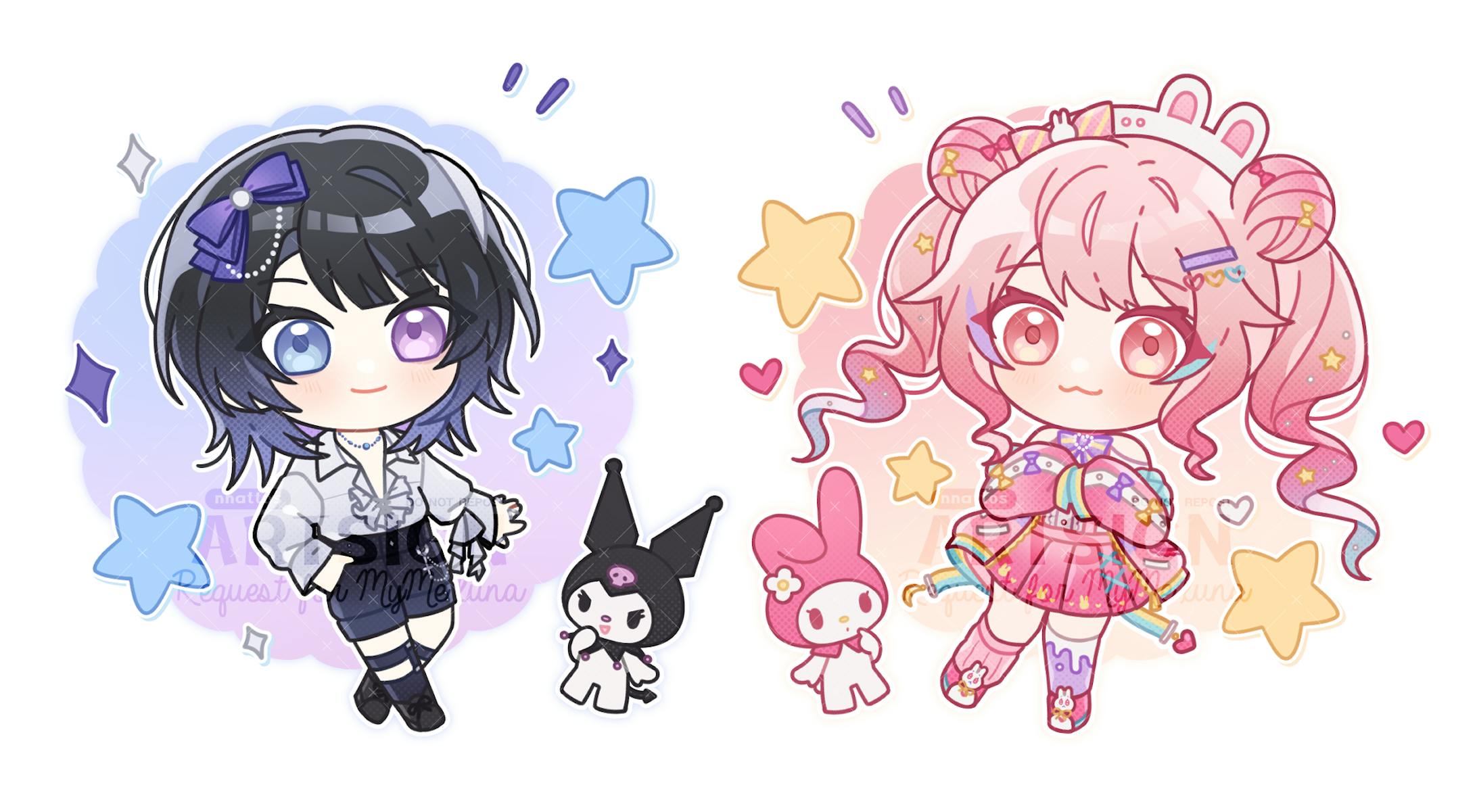 Commission : Chibi Jelly Illustration