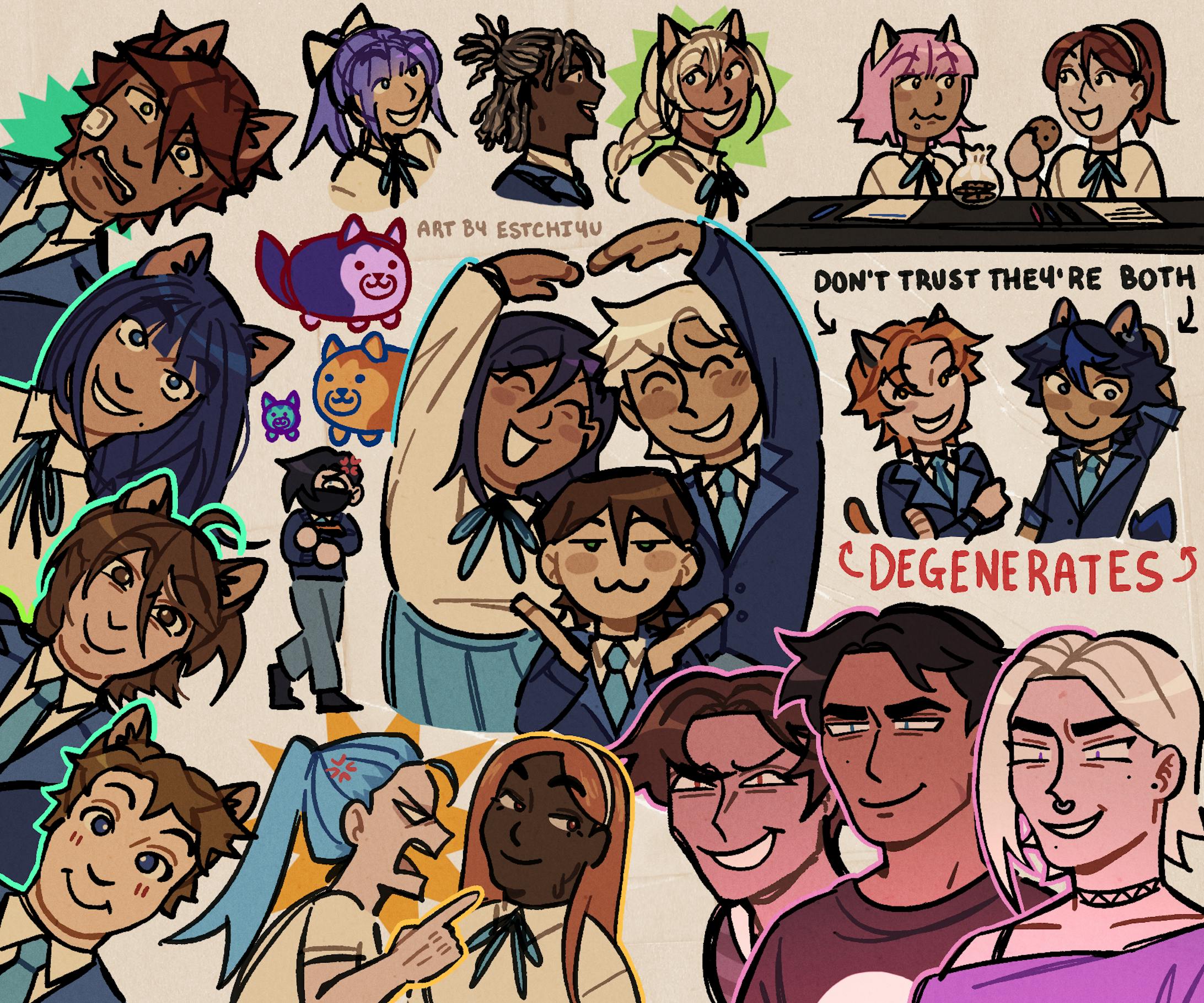 Pheonix Drop High Characters