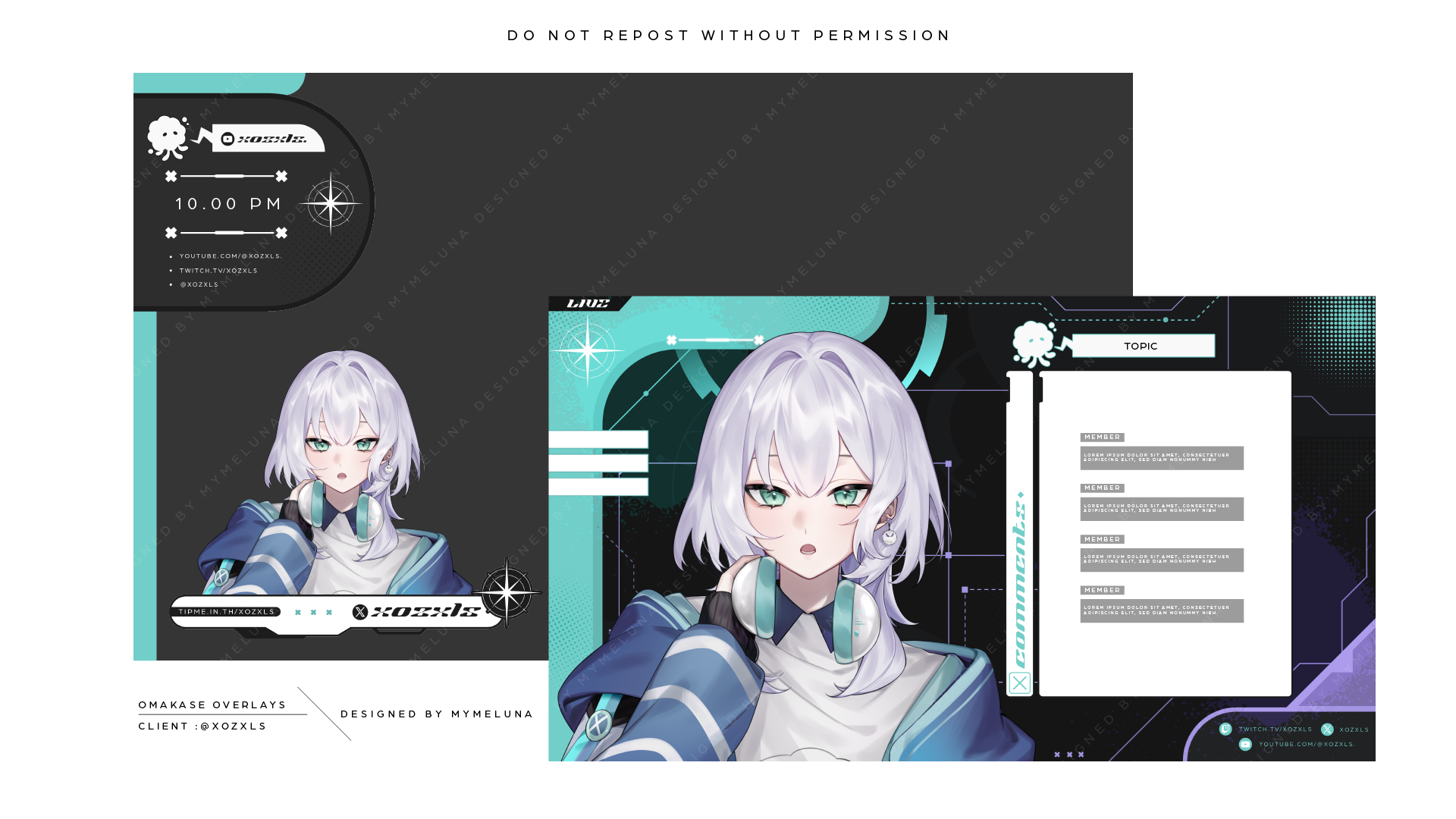 Akira Angelic Stream Overlays