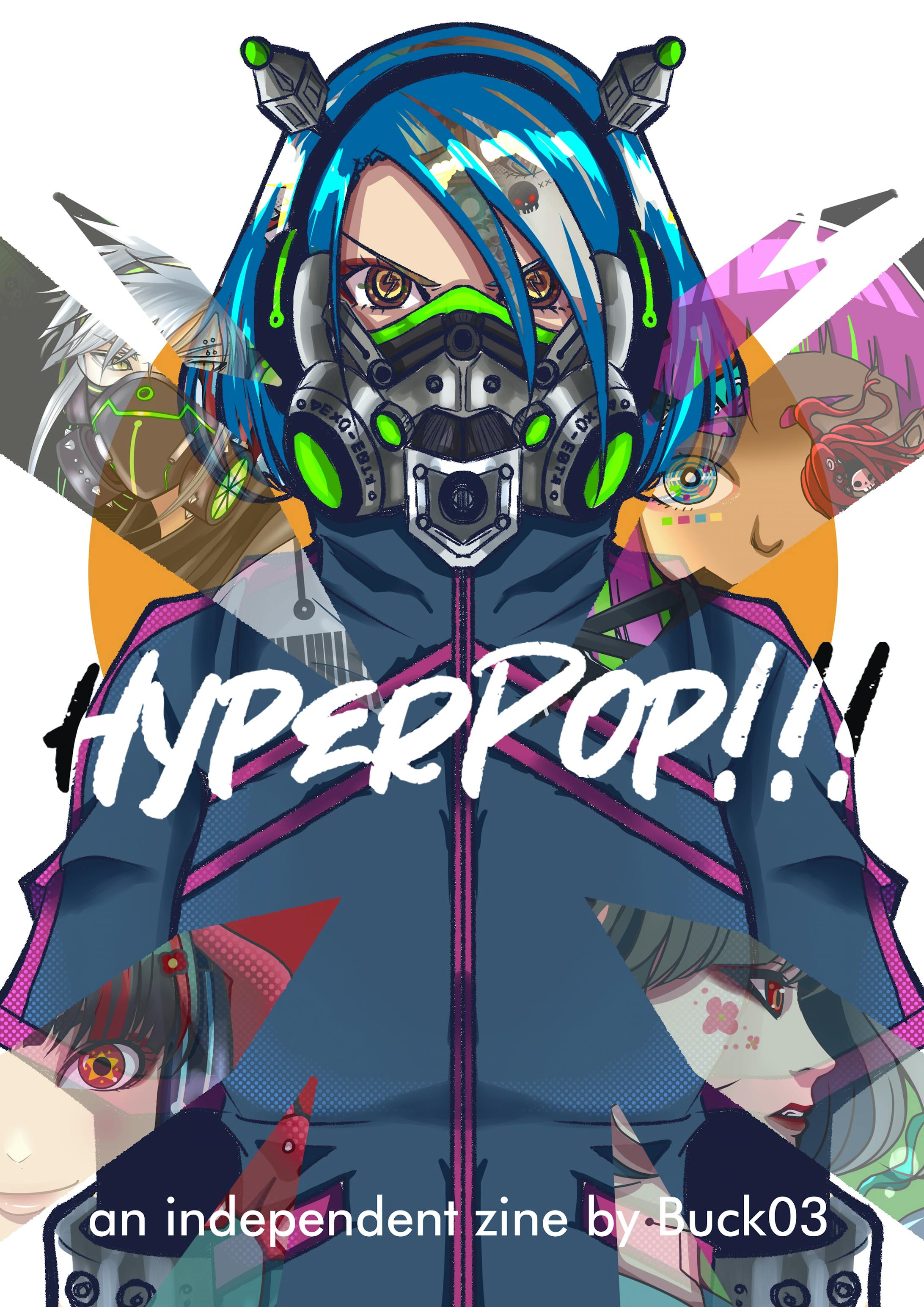 Zine Cover - Hyperpop!!!