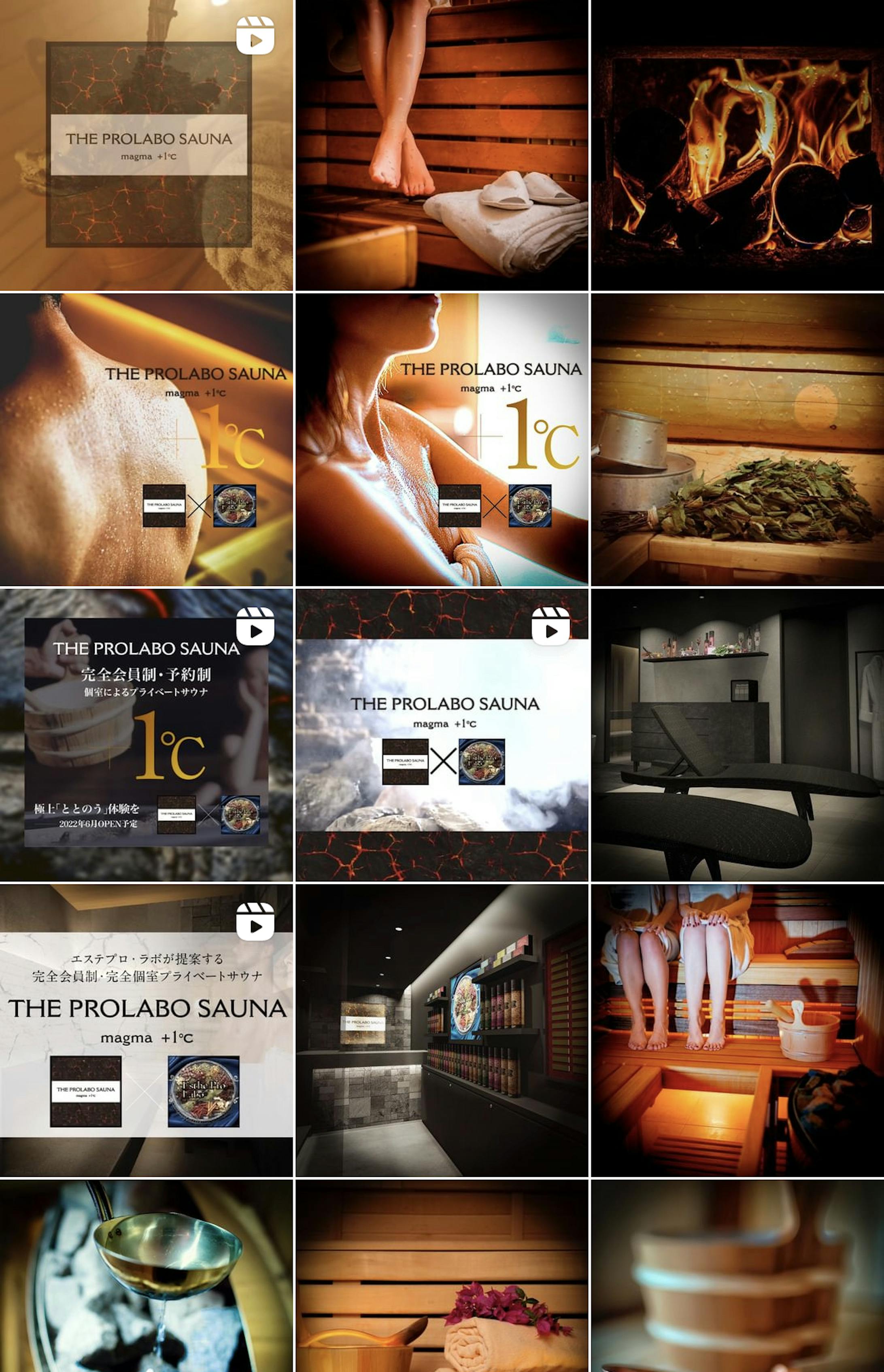 Instagram運用(@prolabo_sauna)