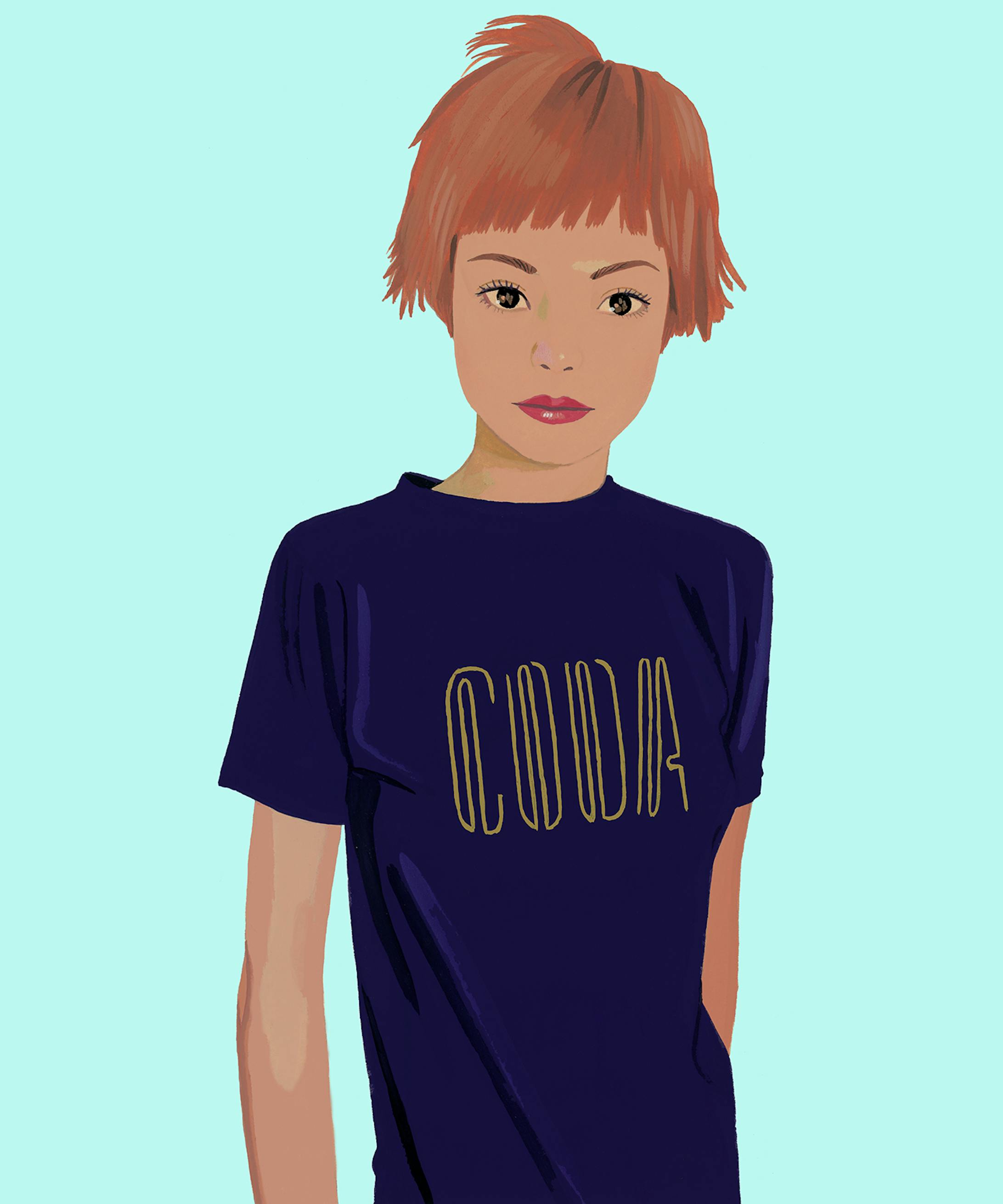 Digital Print Girl