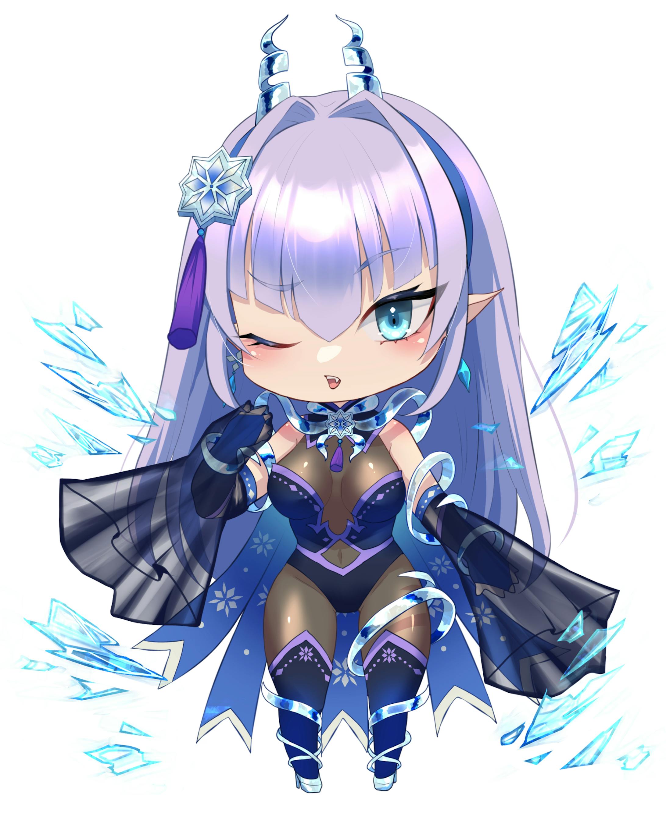 Ice lady デフォルメ