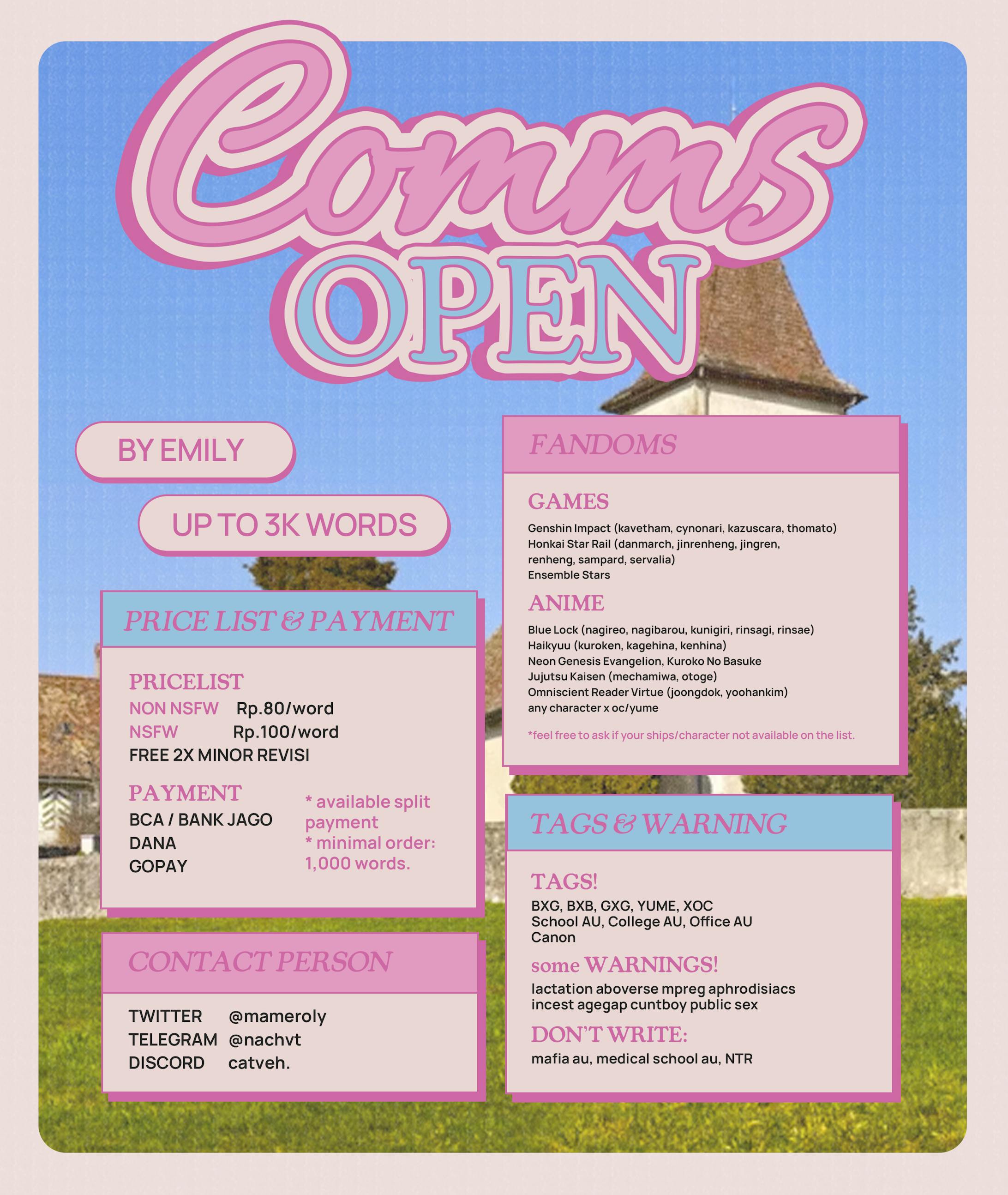 COMISSION POSTER PROJECT