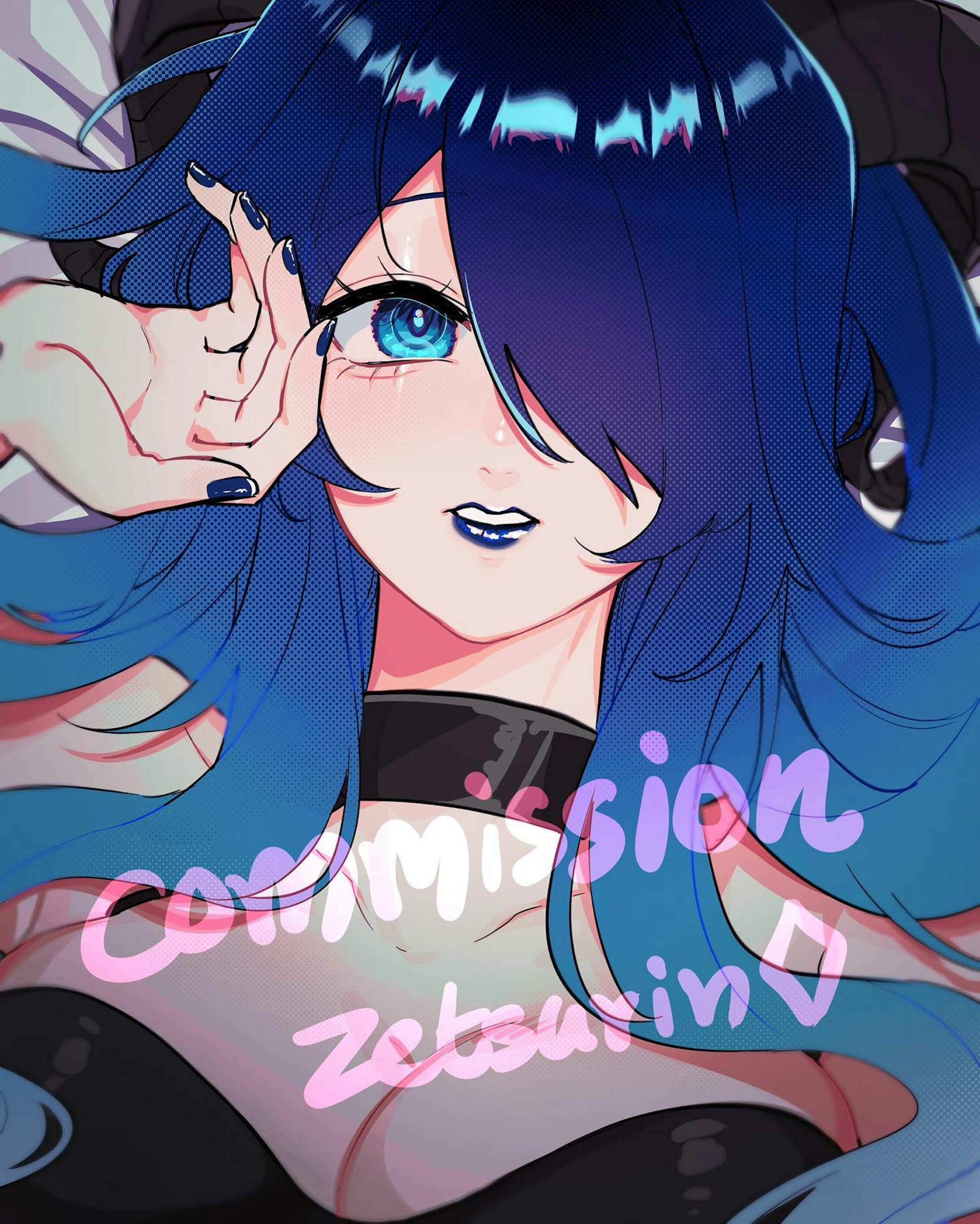 [Commission] Sketch bust-up