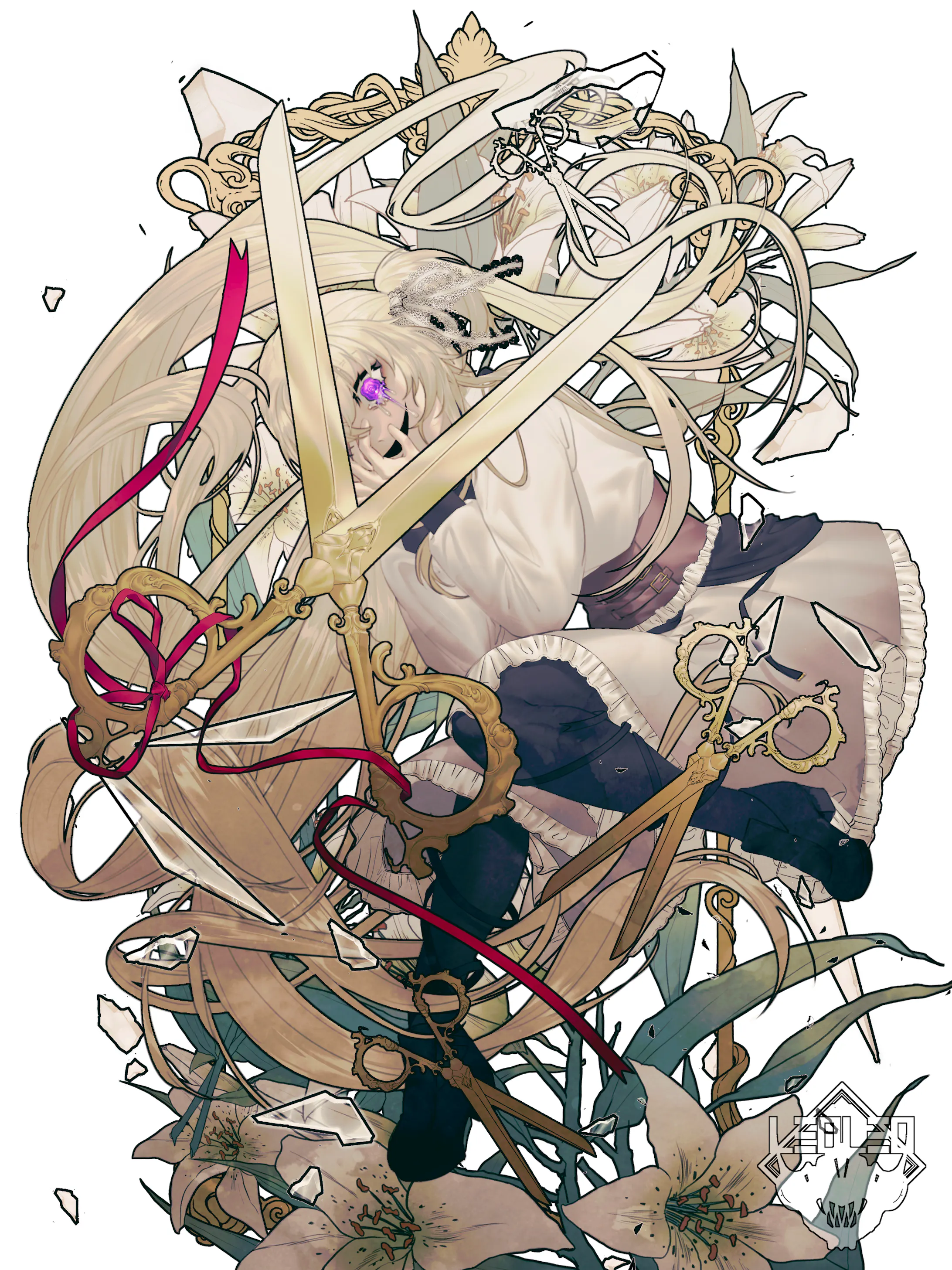 lisette pocket mirror fanart