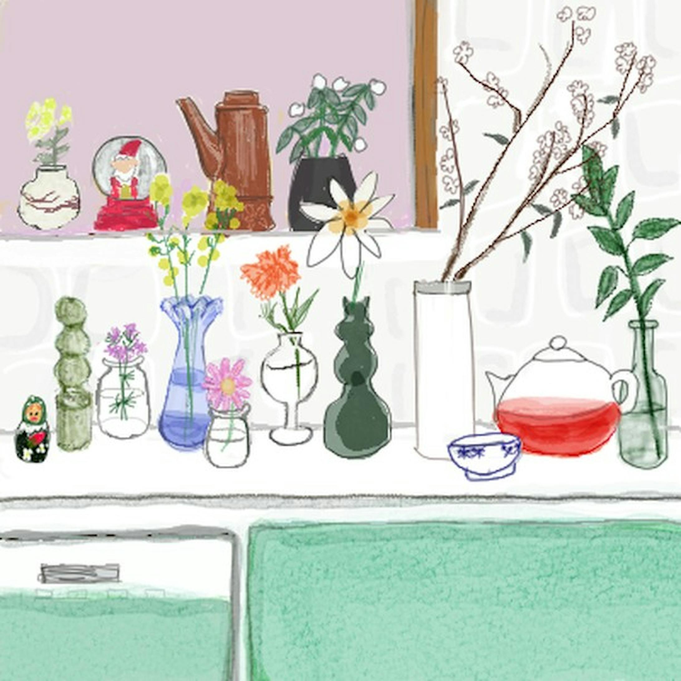 #illustration #studioclip #kitchen#chara